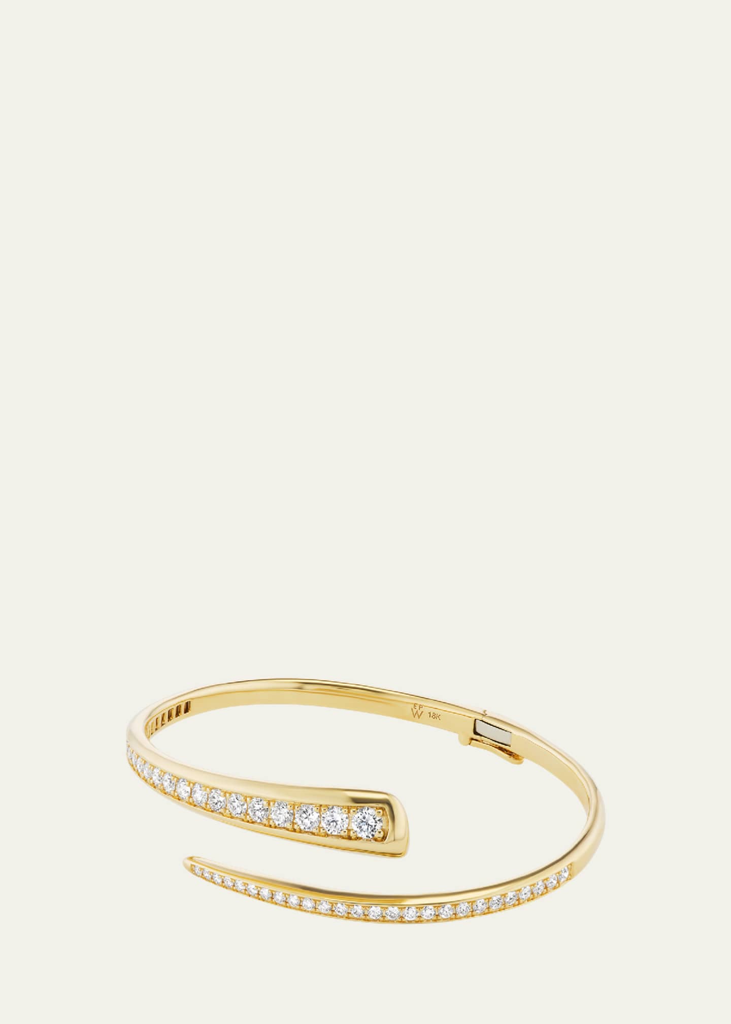 Emily P. Wheeler 18K Yellow Gold Diamond Wrap Bracelet - Bergdorf Goodman