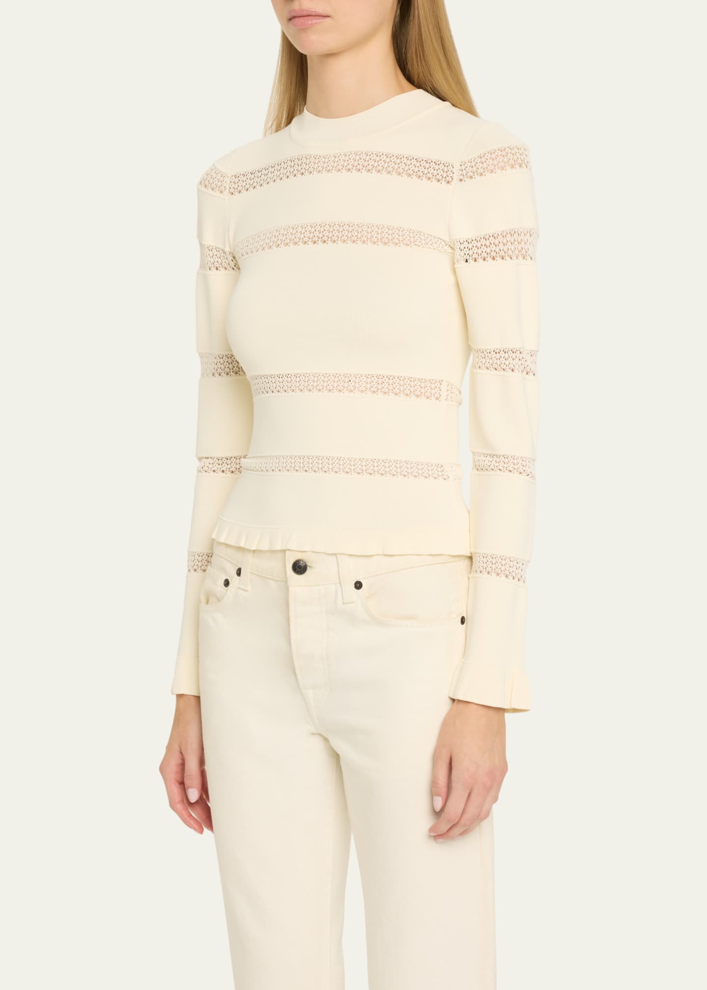 Sea Devon Long-Sleeve Knit Top - Bergdorf Goodman