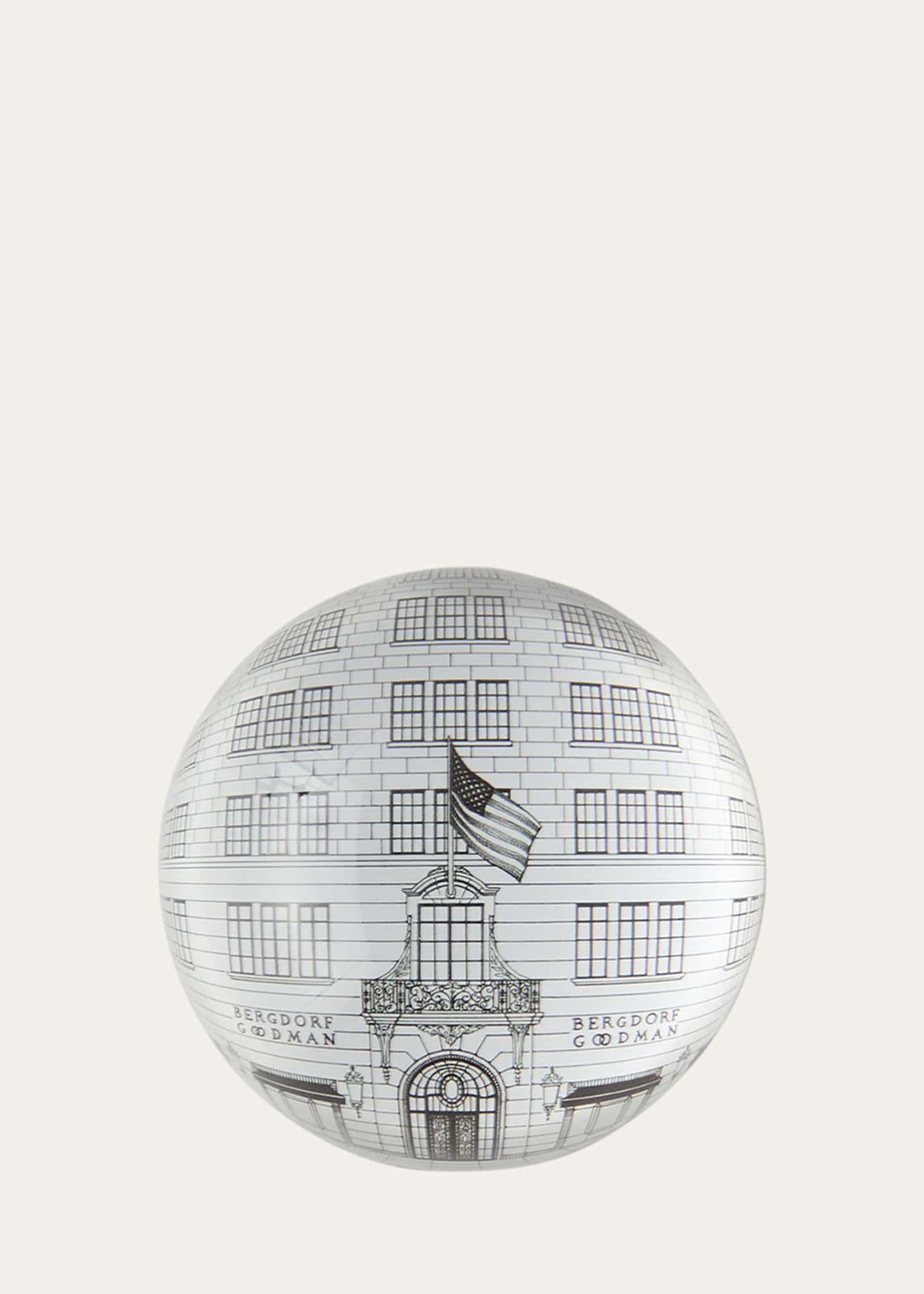 Rory Dobner BG Crystal Paperweight - Bergdorf Goodman