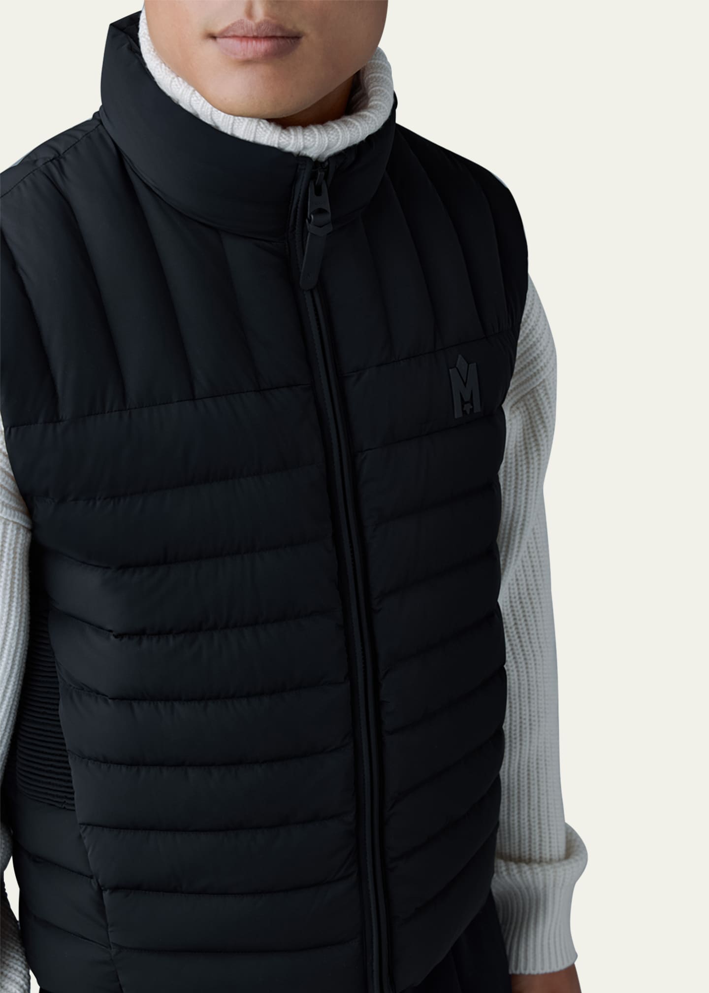 Mackage Men's Titus Light Stretch Down Vest - Bergdorf Goodman