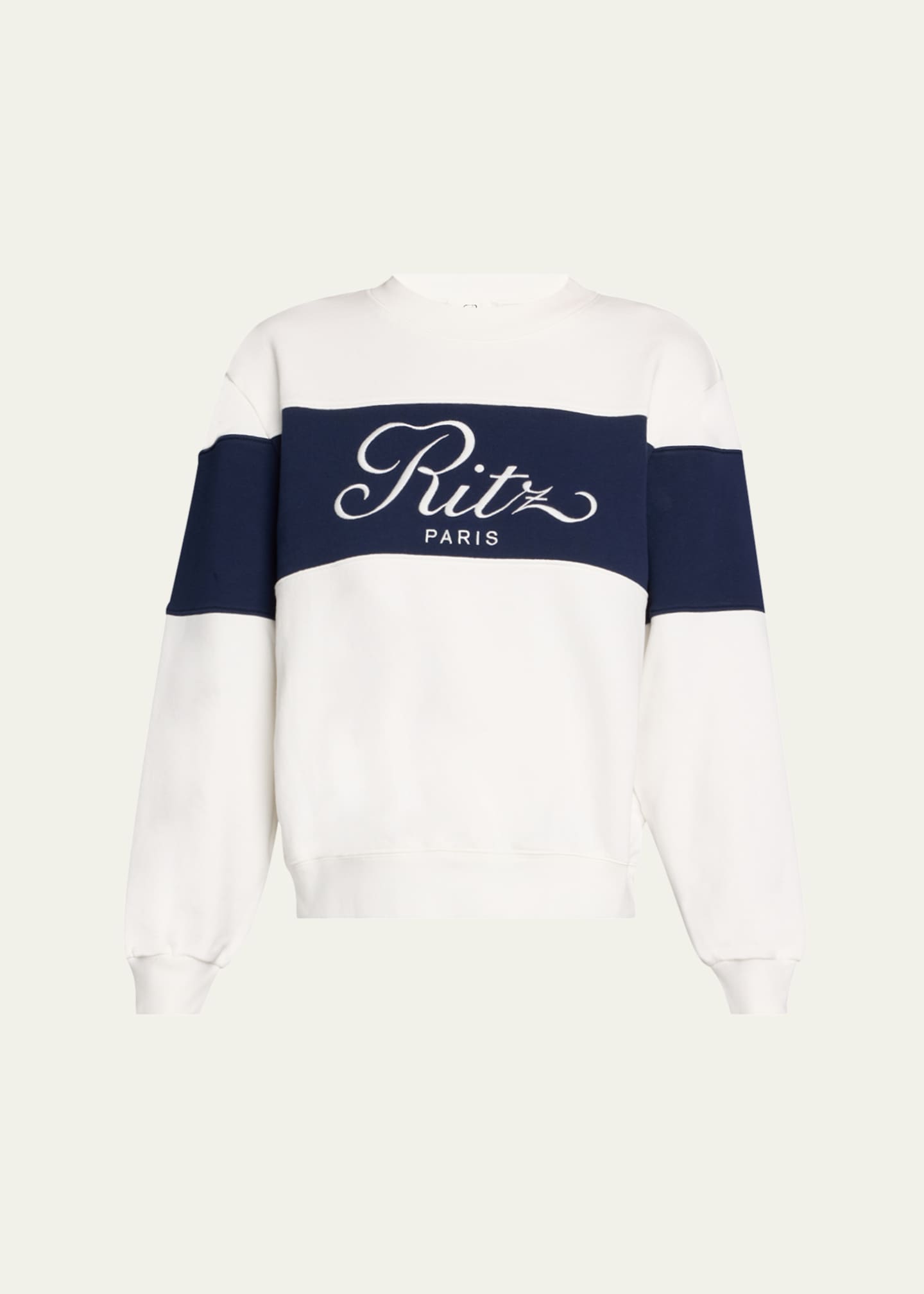 FRAME FRAME x Ritz Paris Logo Sport Sweatshirt - Bergdorf Goodman