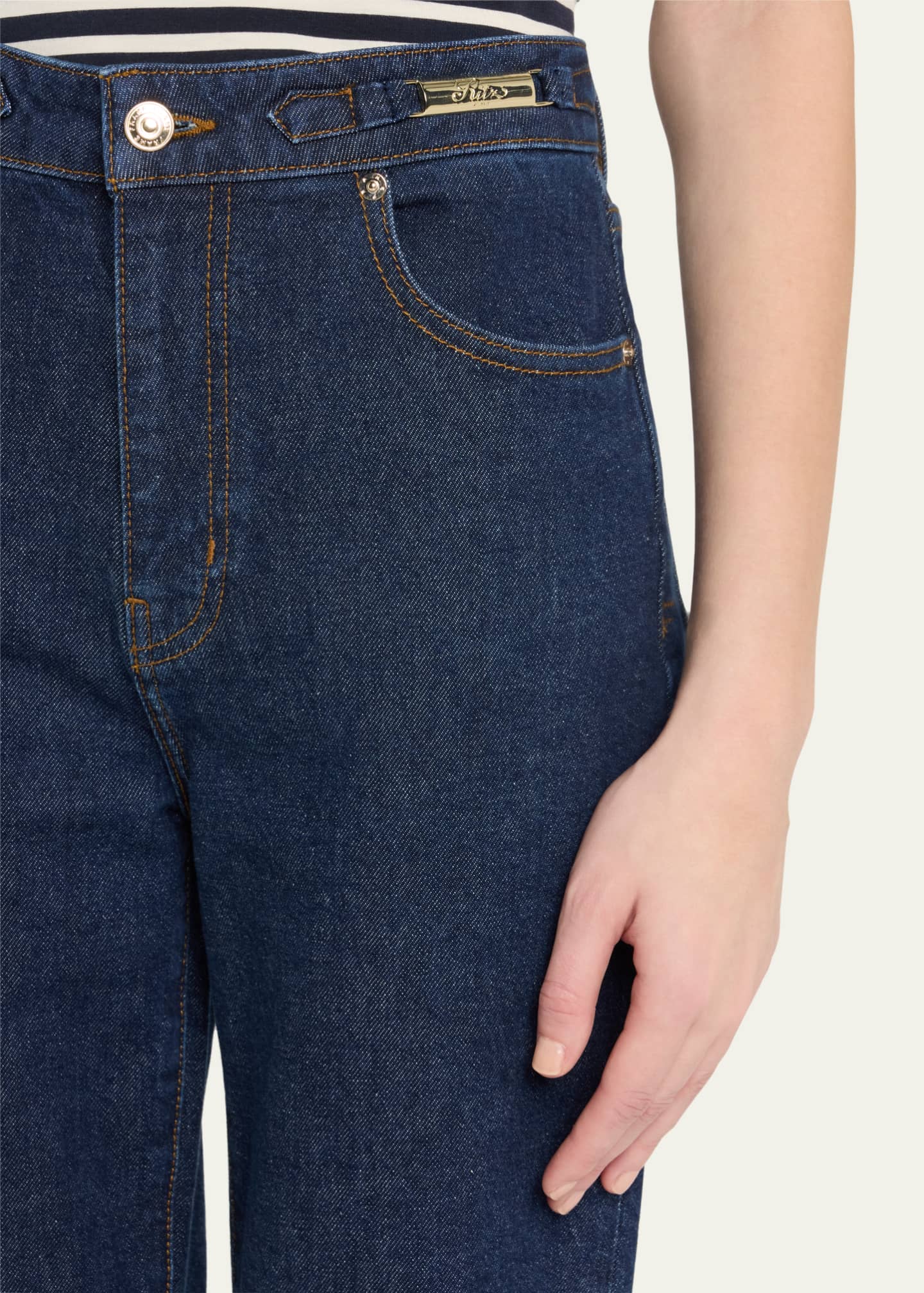 FRAME FRAME x Ritz Paris The Ritz Ruler Jeans - Bergdorf Goodman