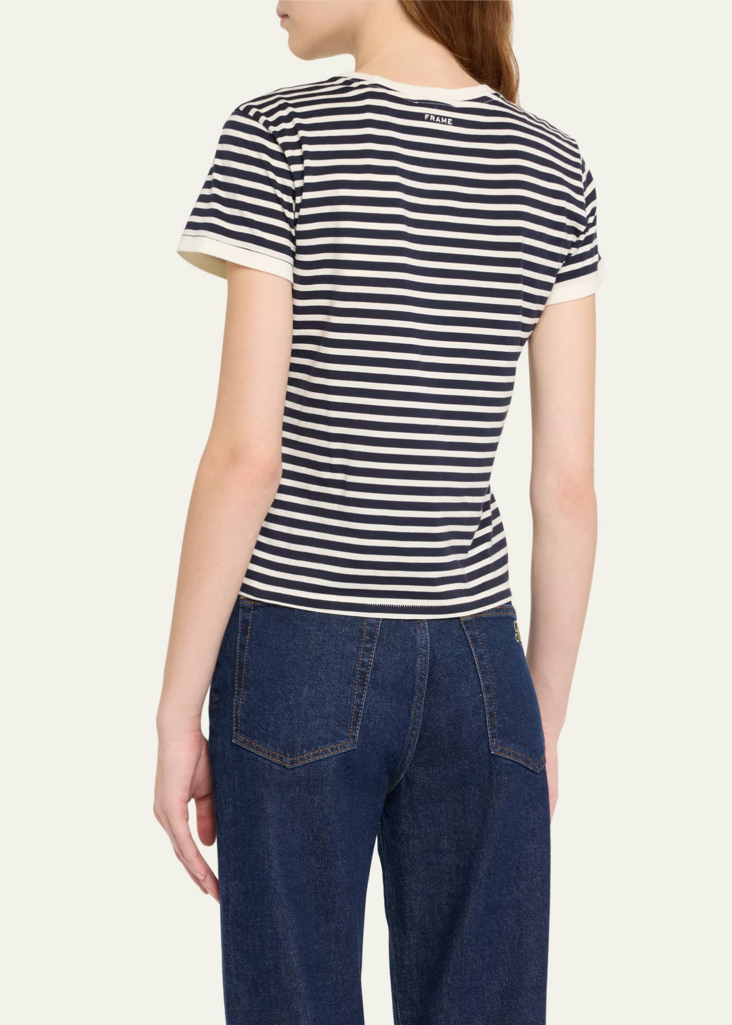 FRAME FRAME x Ritz Paris Stripe Baby Tee - Bergdorf Goodman