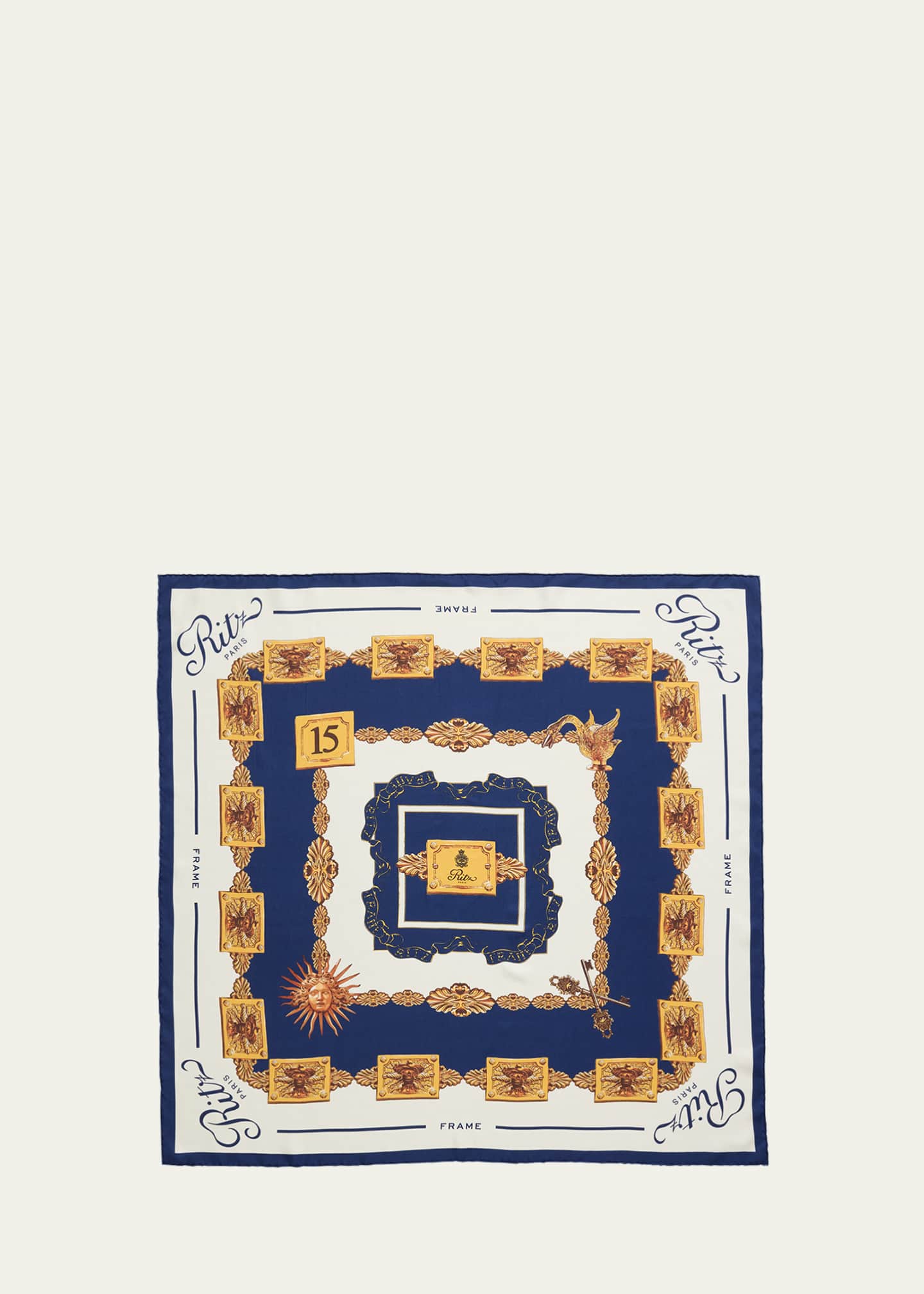 FRAME FRAME x Ritz Paris Silk Scarf - Bergdorf Goodman