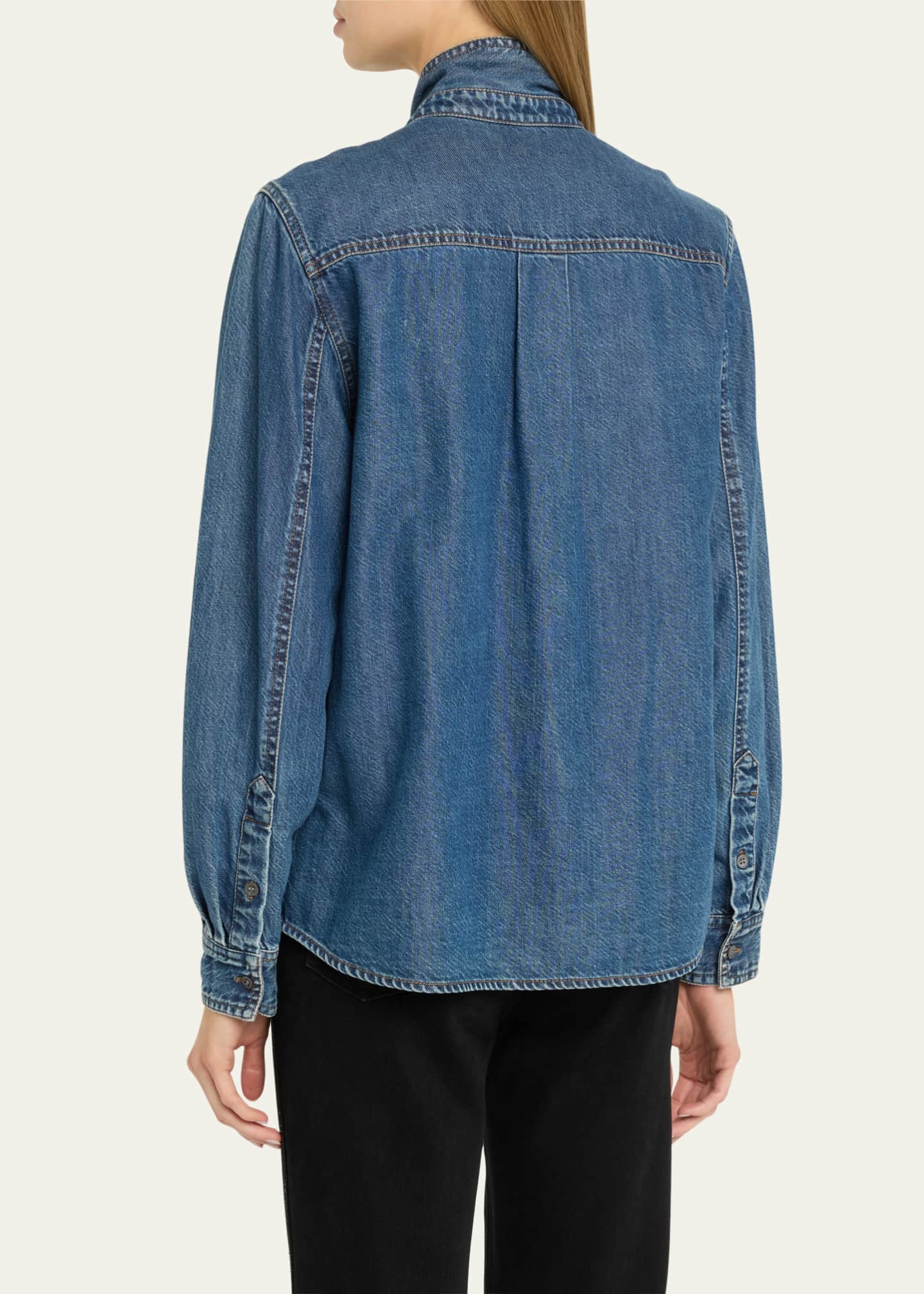 FRAME The Secretary Blouse - Bergdorf Goodman