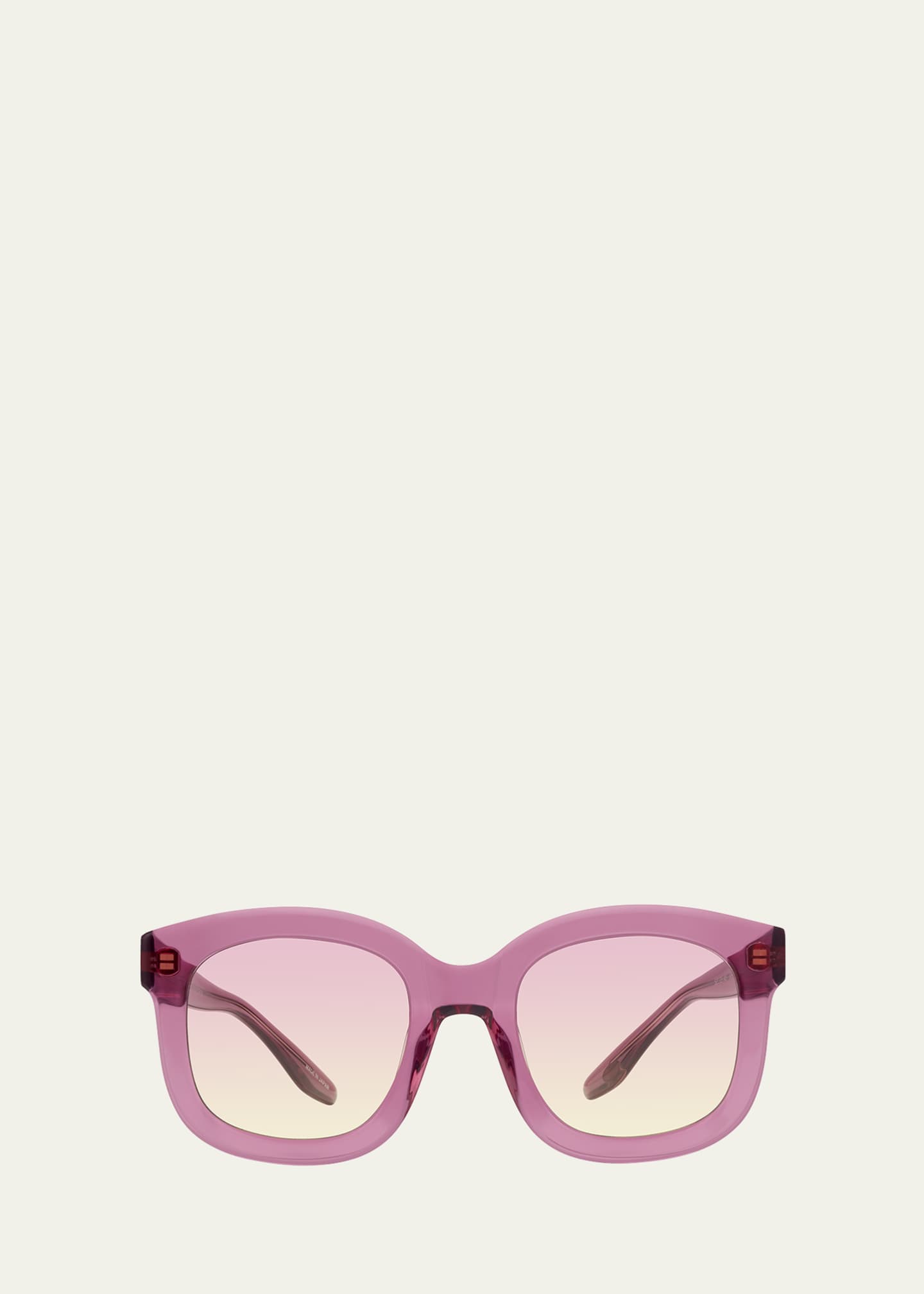 Barton Perreira Quannah Acetate Square Sunglasses - Bergdorf Goodman