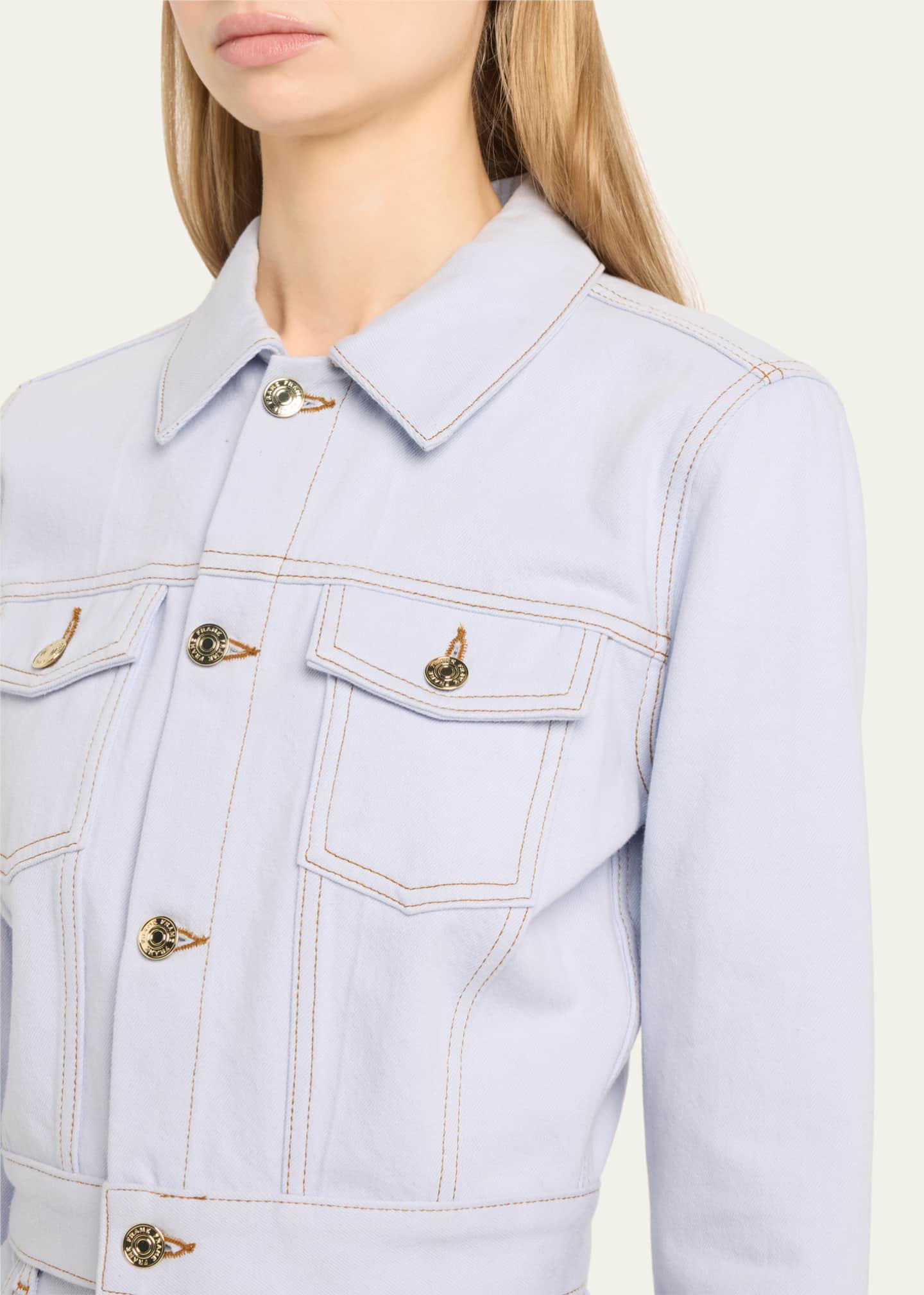 FRAME CH x FRAME The Tailored Denim Jacket - Bergdorf Goodman