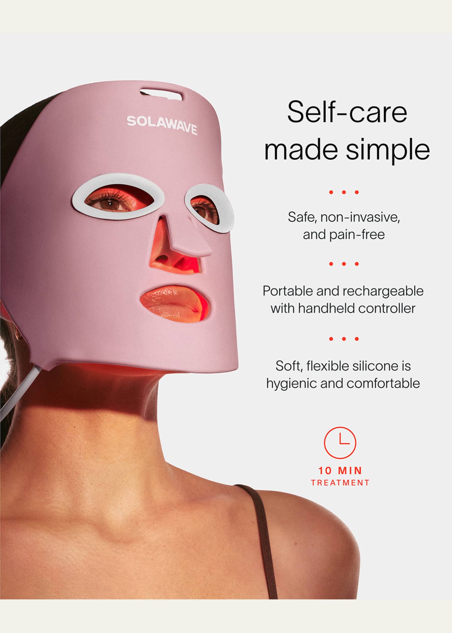SolaWave Wrinkle Retreat Light Therapy Mask - Bergdorf Goodman