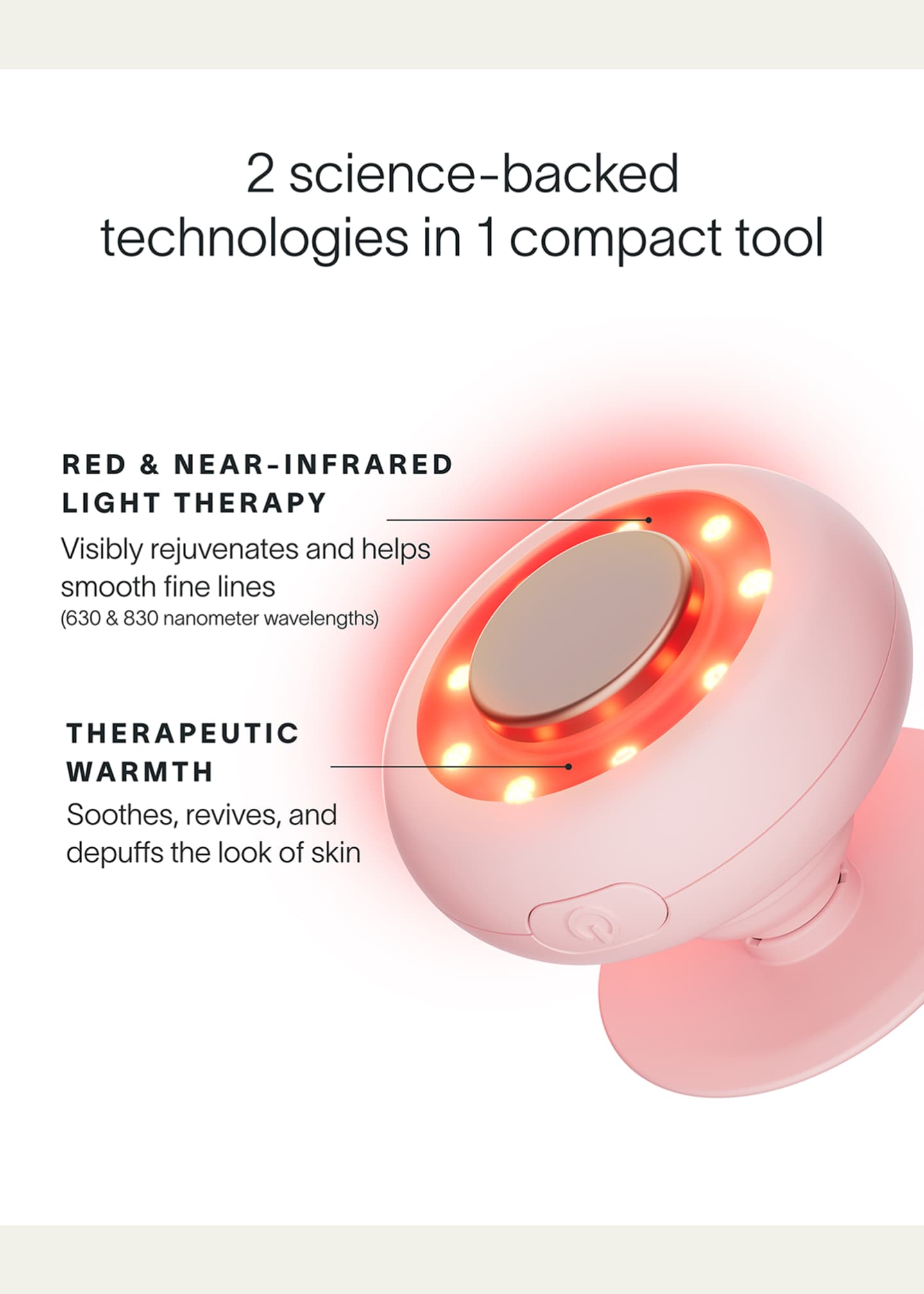 SolaWave Radiant Renewal 2-in-1 Skincare Mini - Bergdorf Goodman