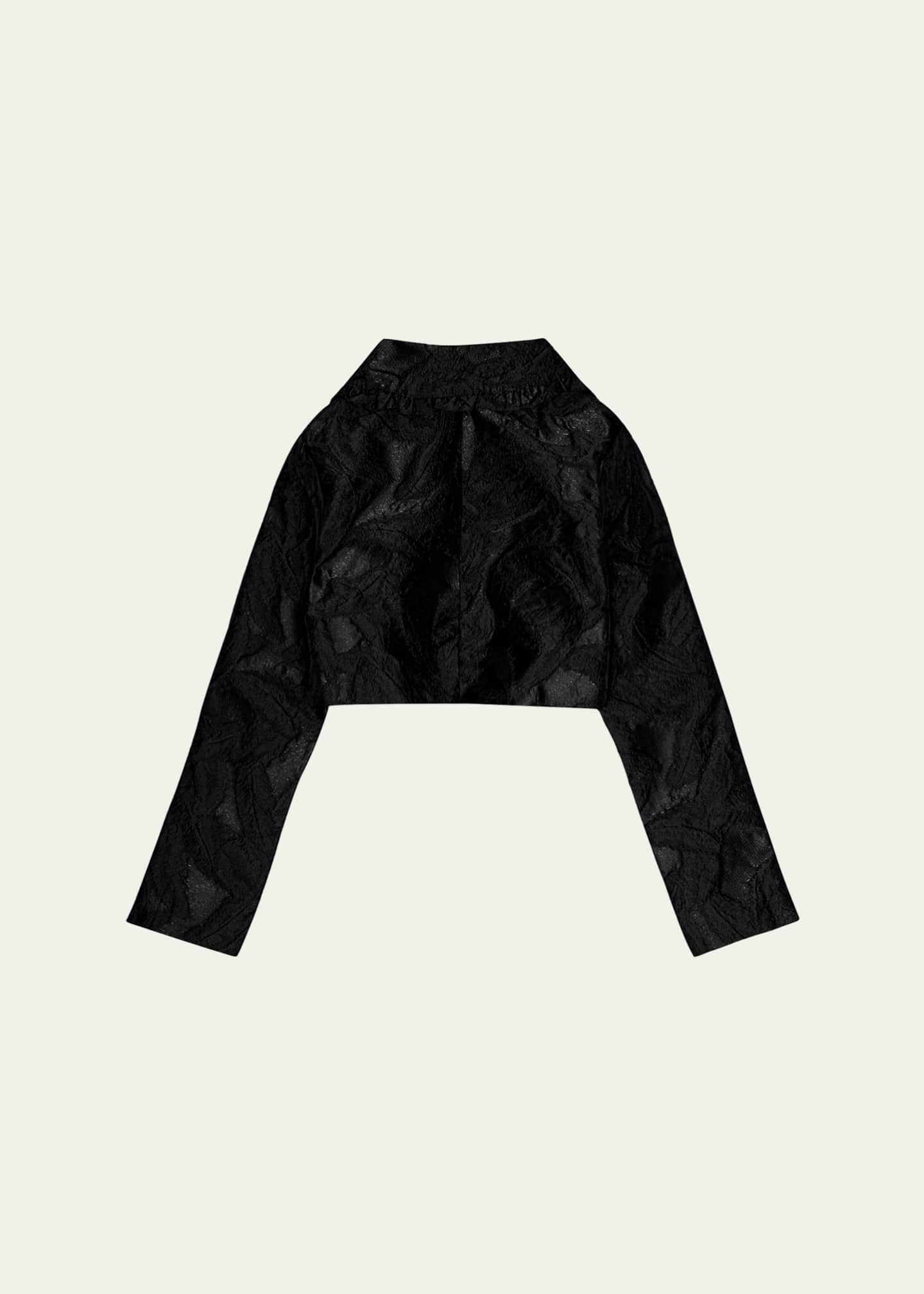 Molo Girl's Helenka Lace Cropped Jacket, Size 8-16 - Bergdorf Goodman