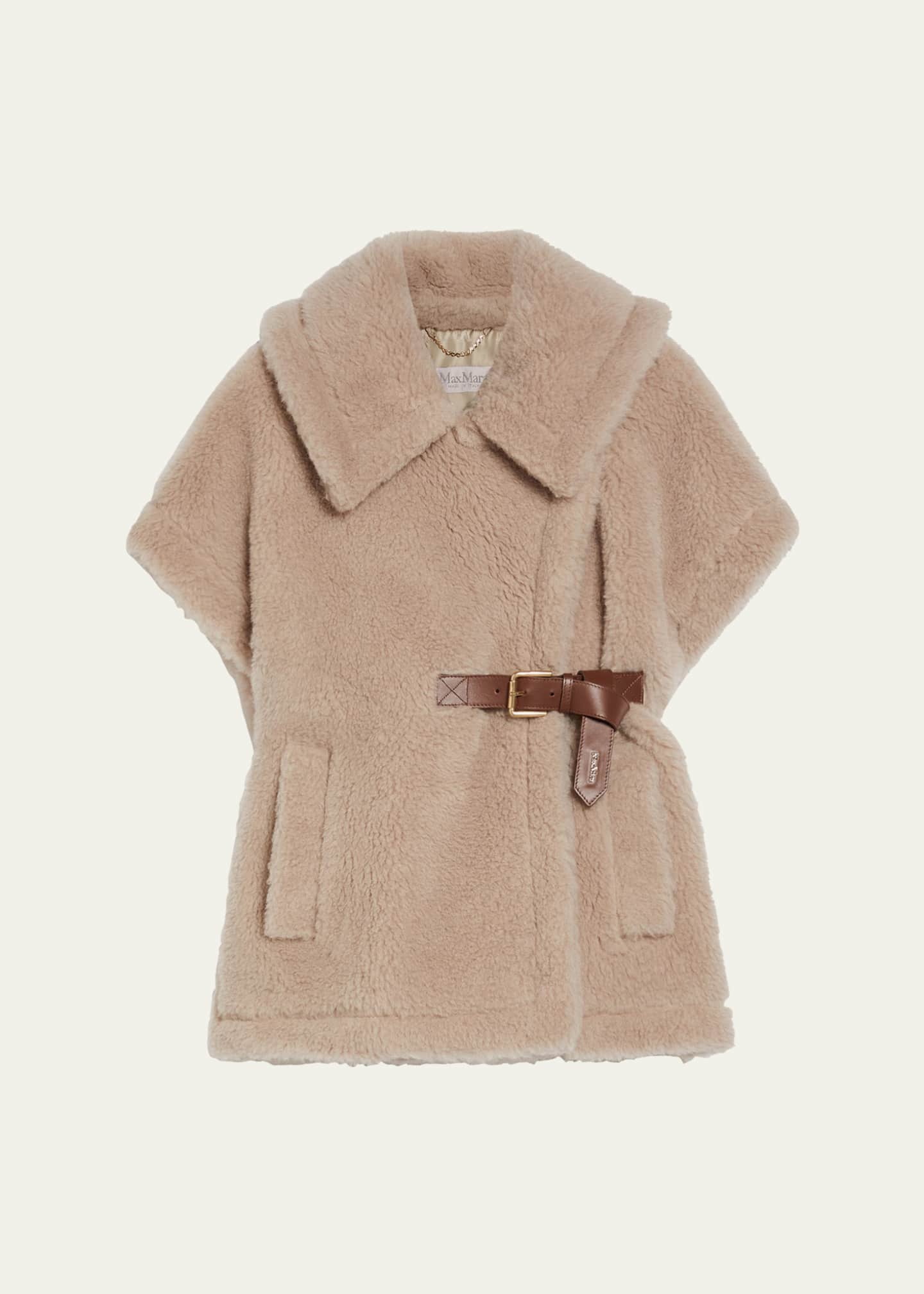 Max Mara Newabavo 2 Wool Alpaca Cape - Bergdorf Goodman