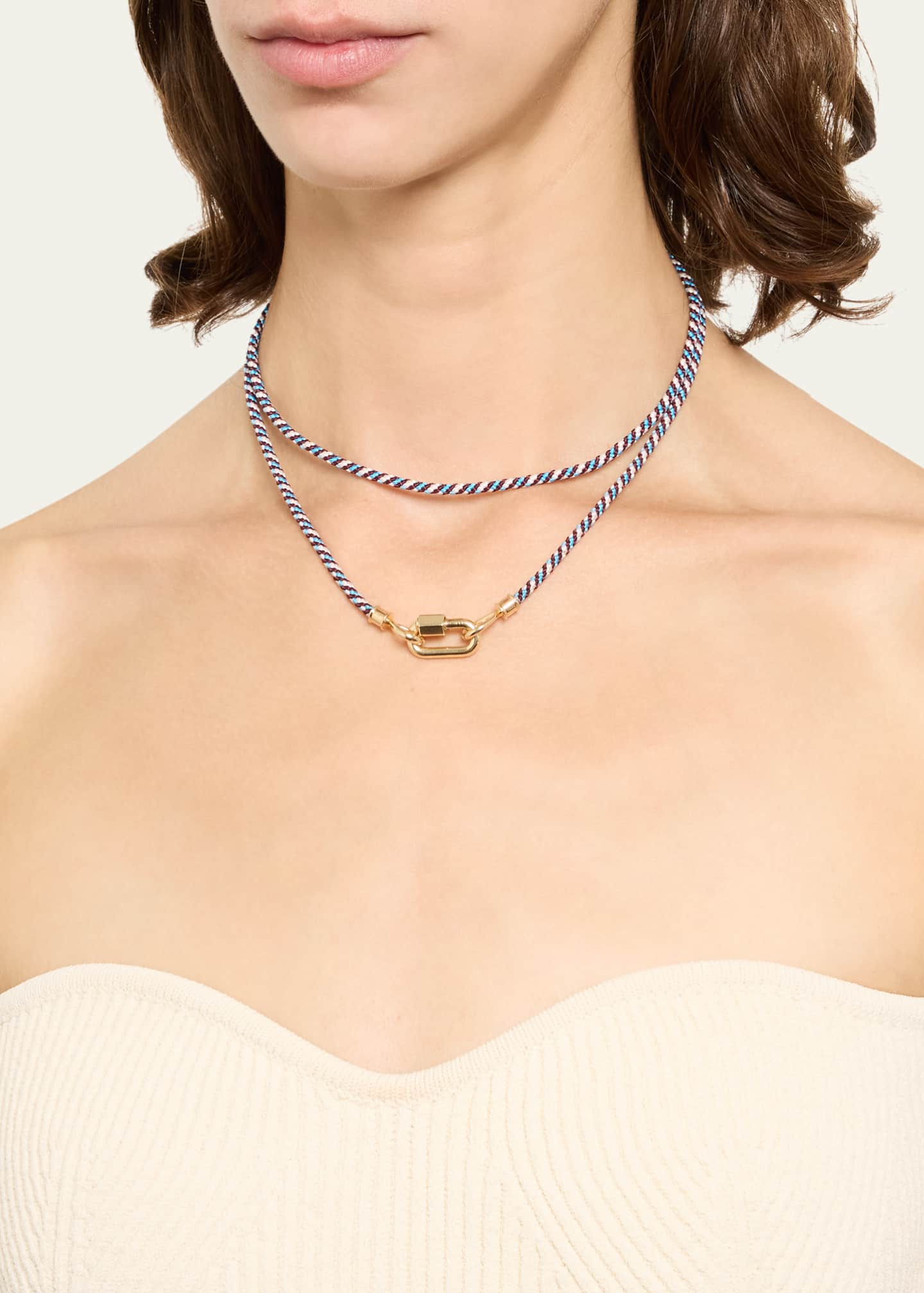 Marla Aaron The String Project Necklace, Rugby - Bergdorf Goodman