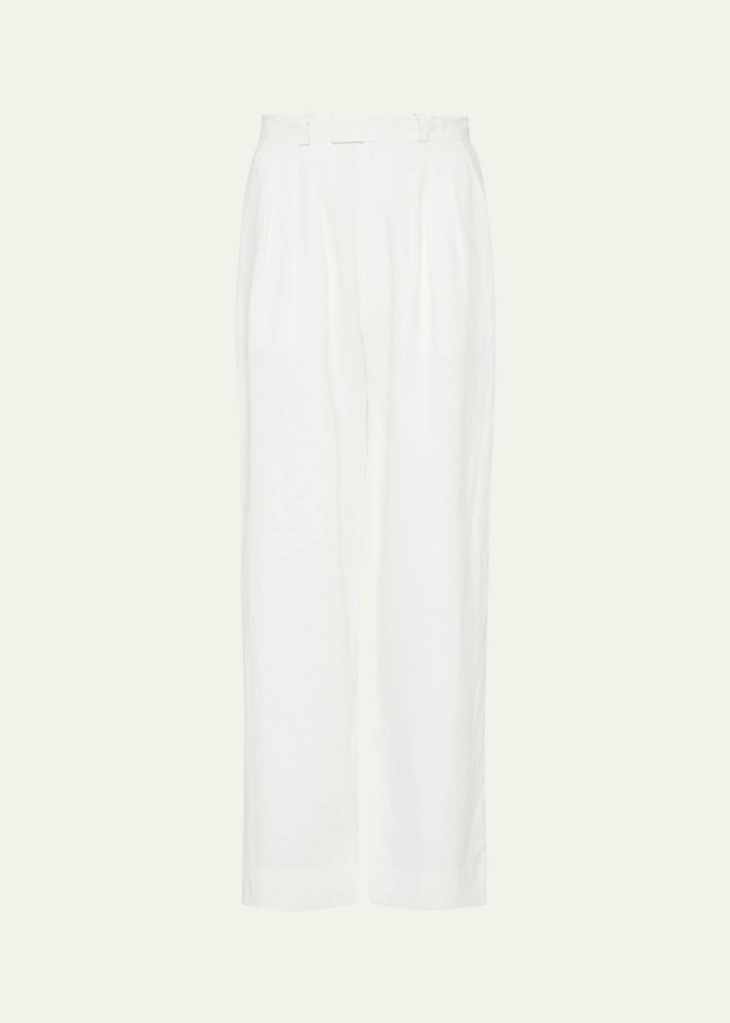 Posse Louis Tailored Straight-Leg Trousers - Bergdorf Goodman