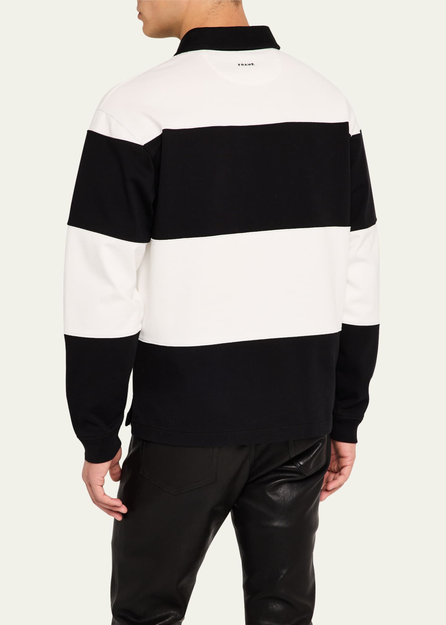 FRAME x Ritz Paris x Ritz Paris Men's Colorblock Rugby Shirt - Bergdorf ...