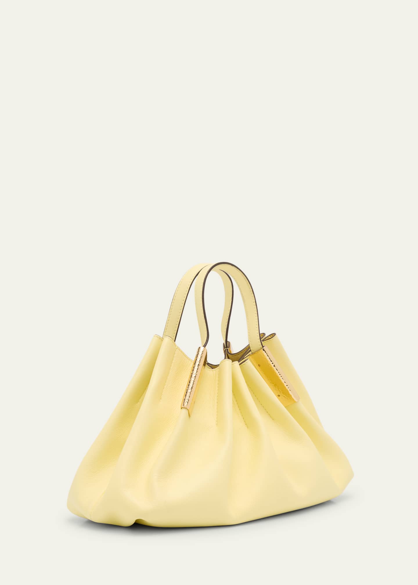 Ulla Johnson Isadora Mini Ruched Leather Tote Bag - Bergdorf Goodman