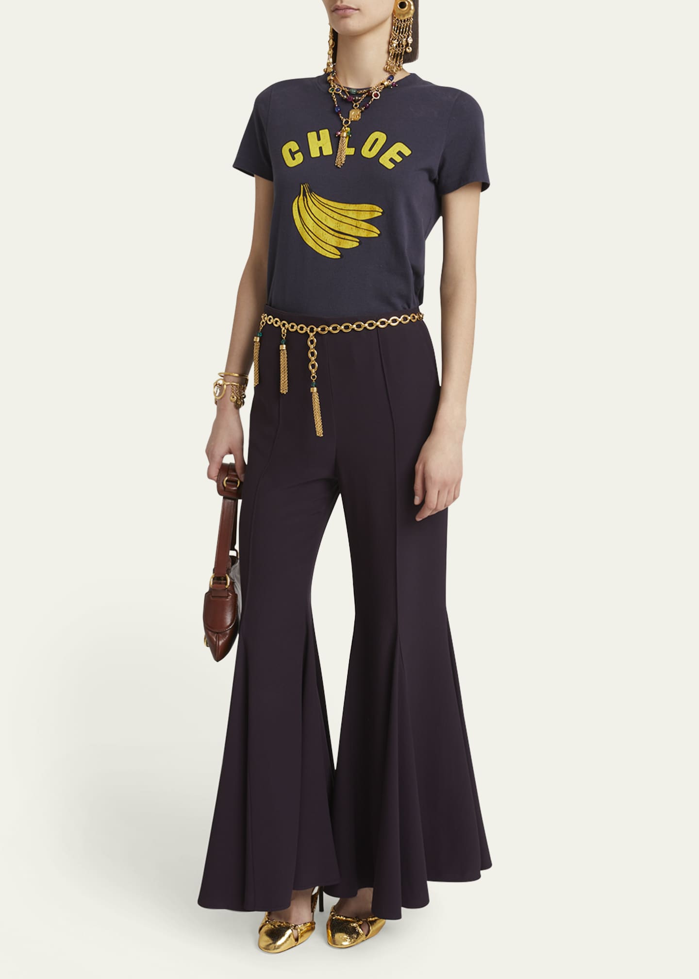 Chloe Logo Graphic T-Shirt - Bergdorf Goodman