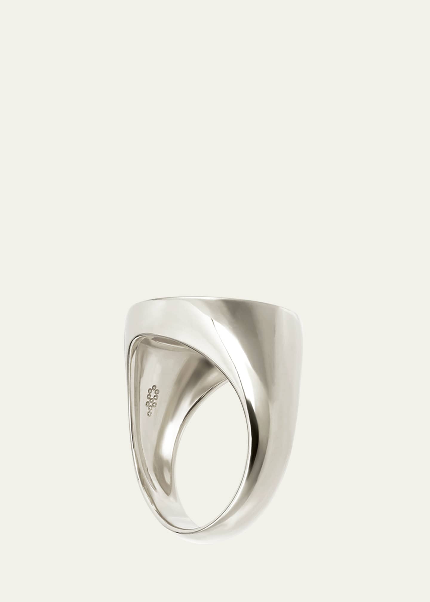 Procaccia Jewelry 18K Gold Hebrew BET Initial Signet Ring - Bergdorf ...