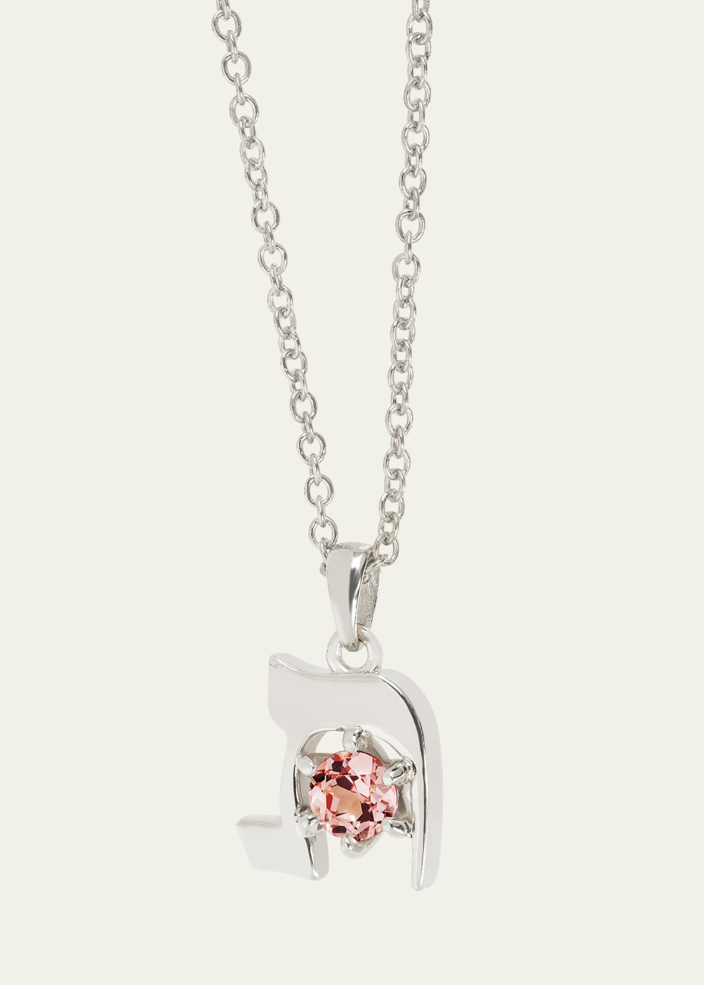 Procaccia Jewelry 18K Gold Hebrew TAV Initial Necklace - Bergdorf Goodman