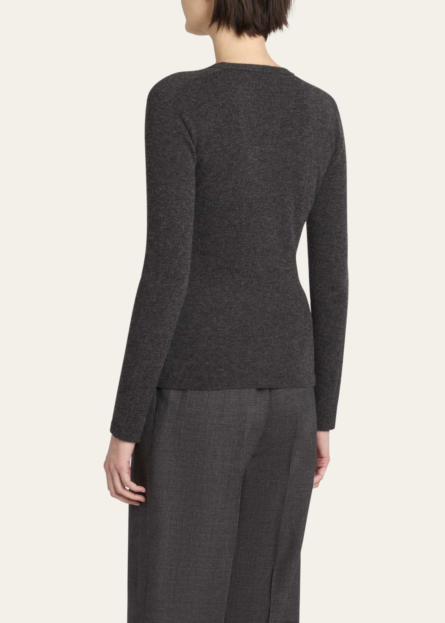 THE ROW Imperia V-Neck Cashmere Cardigan - Bergdorf Goodman