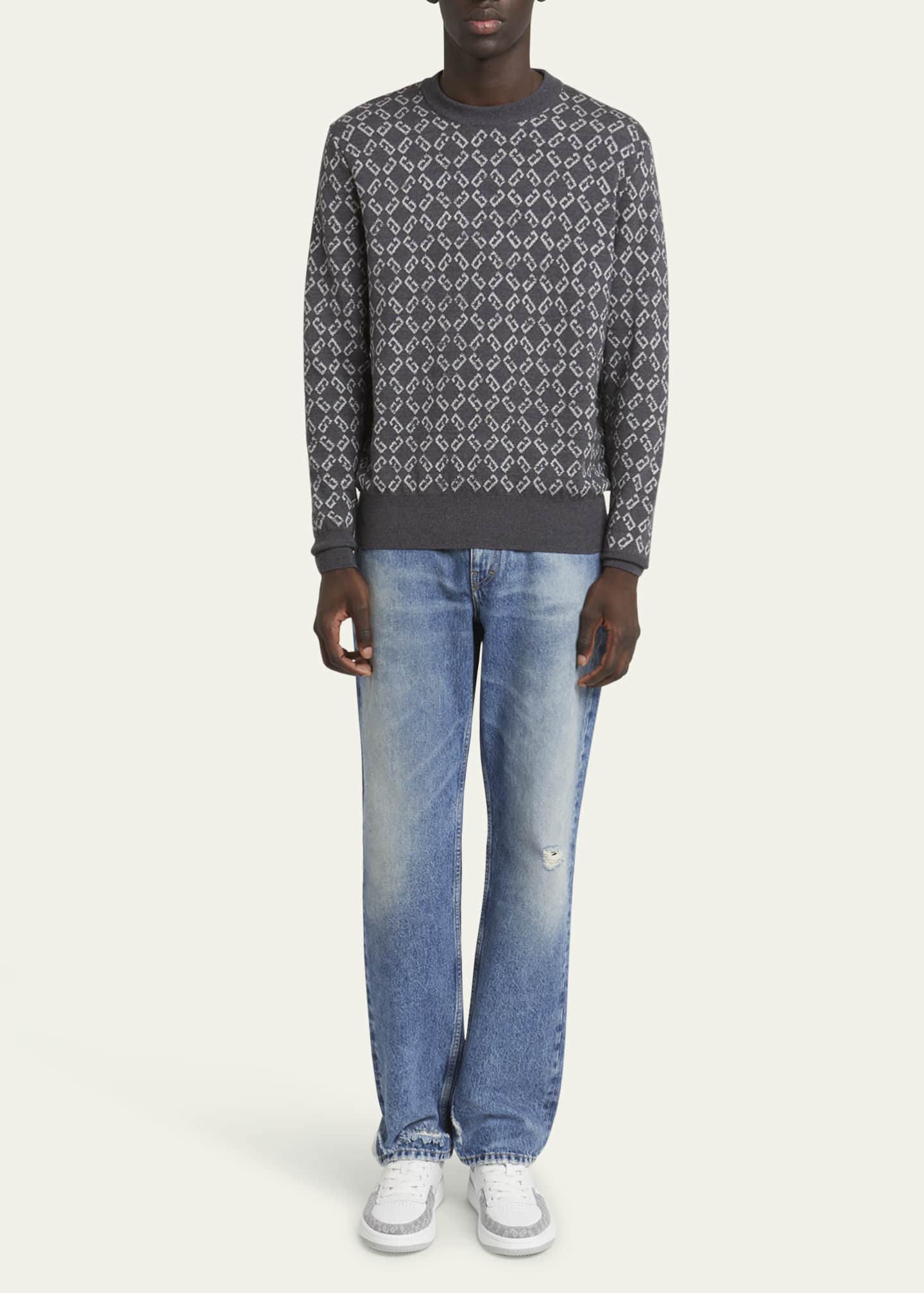 Givenchy Men's G Move Low-Top Cotton Sneakers - Bergdorf Goodman