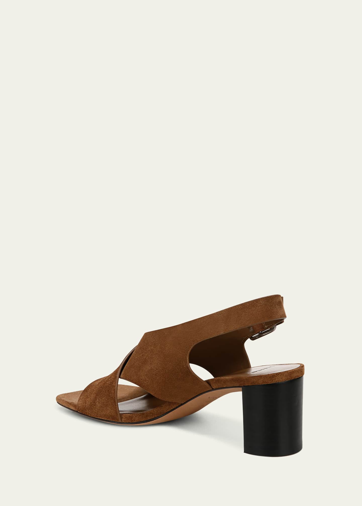 Vince Omega Suede Crisscross Slingback Sandals - Bergdorf Goodman