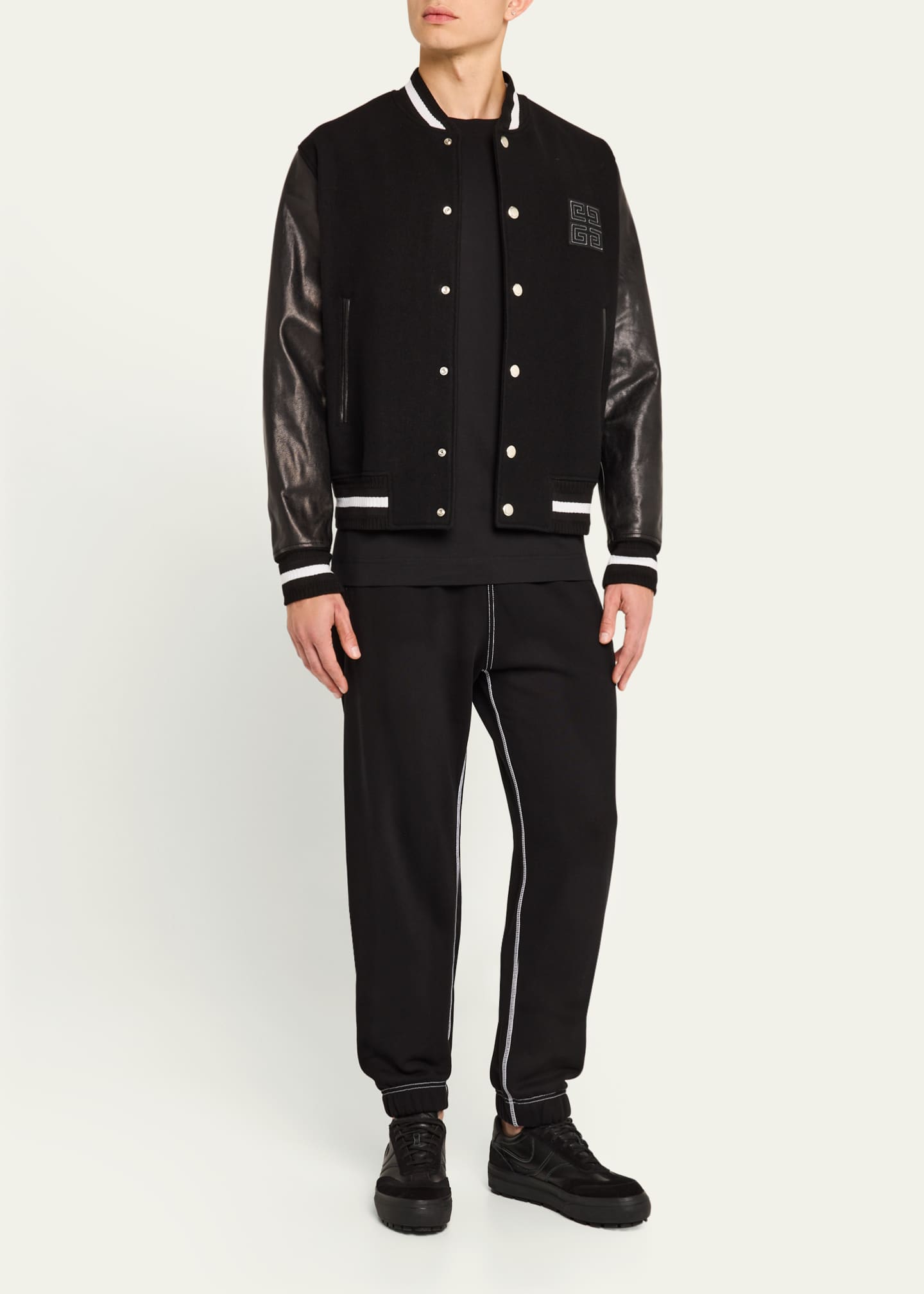 Givenchy Men's 4G Varsity Jacket - Bergdorf Goodman