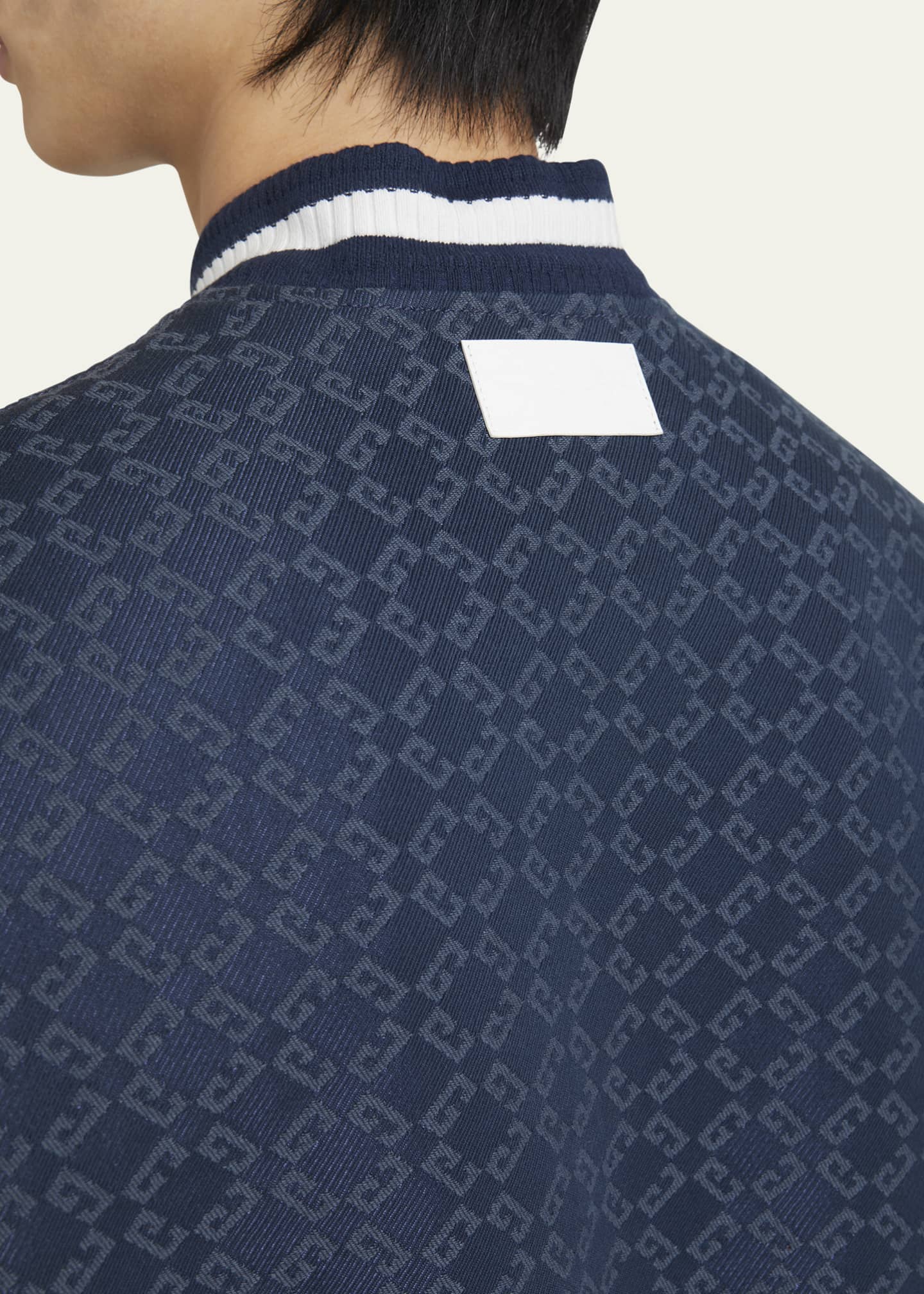 Givenchy Men's Monogram Varsity Jacket - Bergdorf Goodman