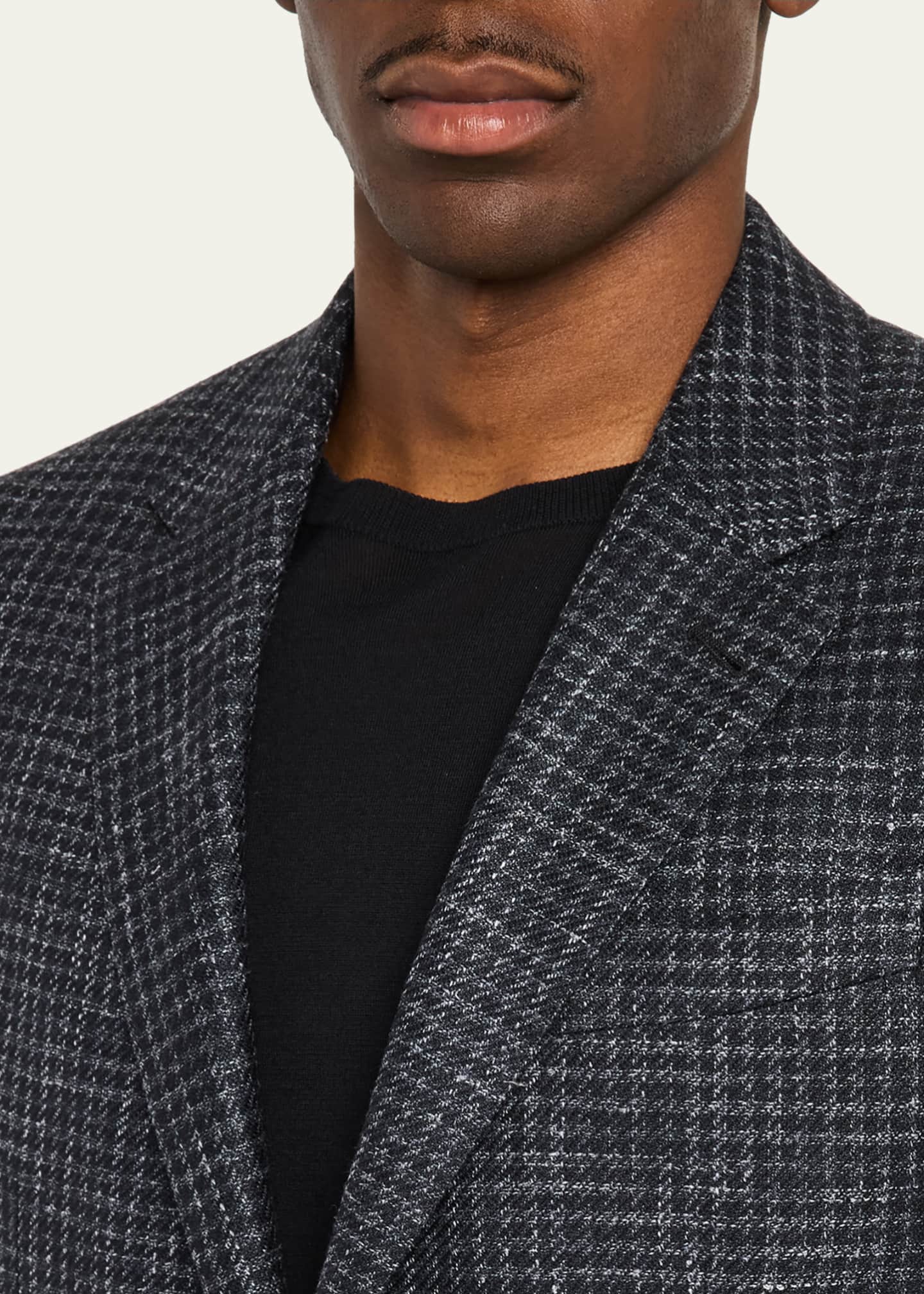 ZEGNA Men's Check Sport Coat - Bergdorf Goodman