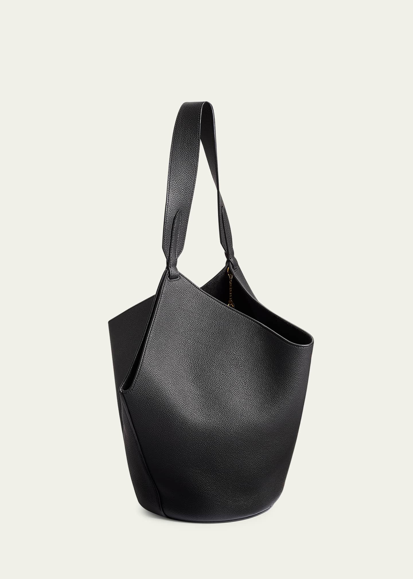 Khaite Lotus Small Calfskin Tote Bag - Bergdorf Goodman