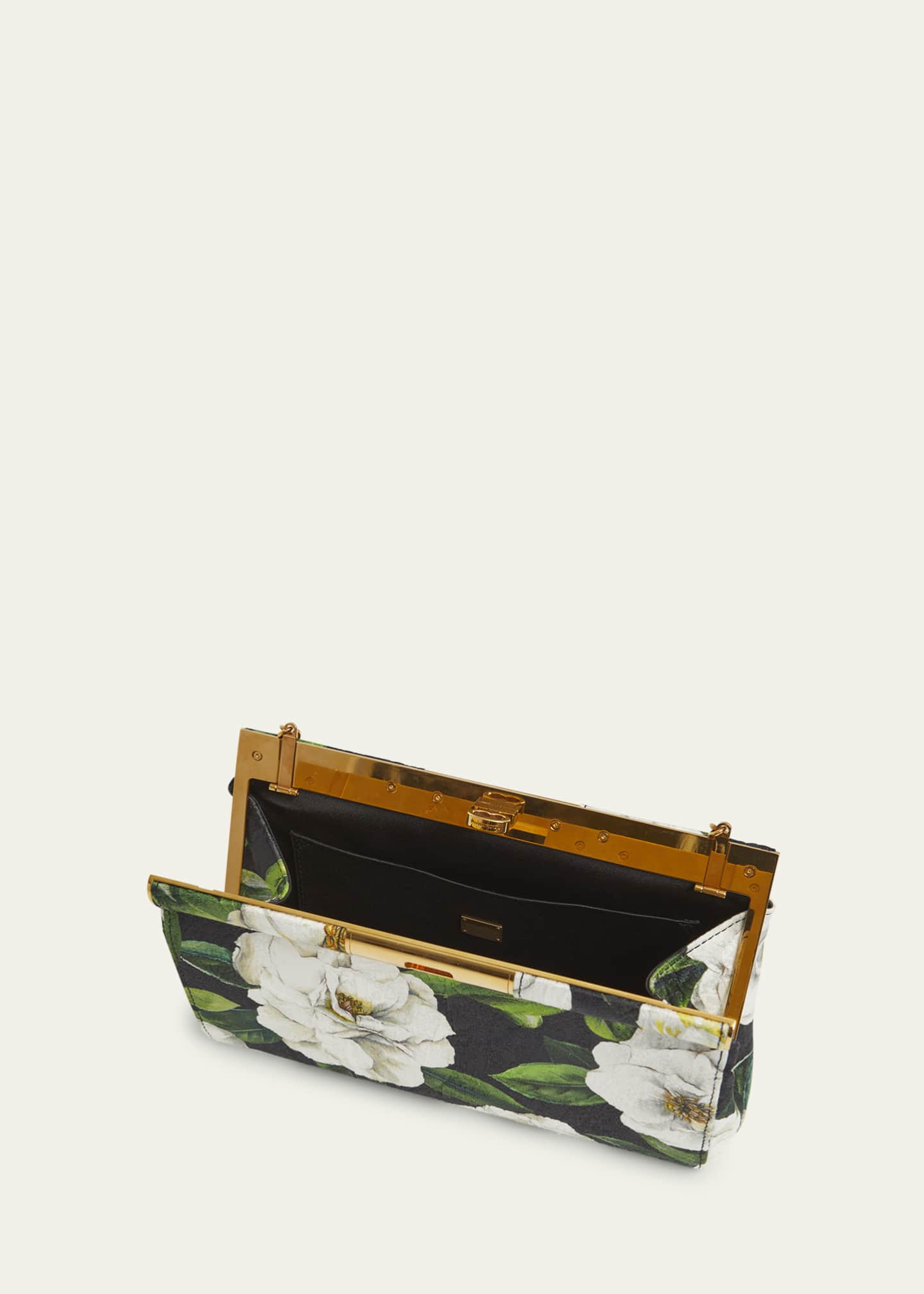 Dolce&Gabbana Marlene Small Flower-Print Clutch Bag - Bergdorf Goodman