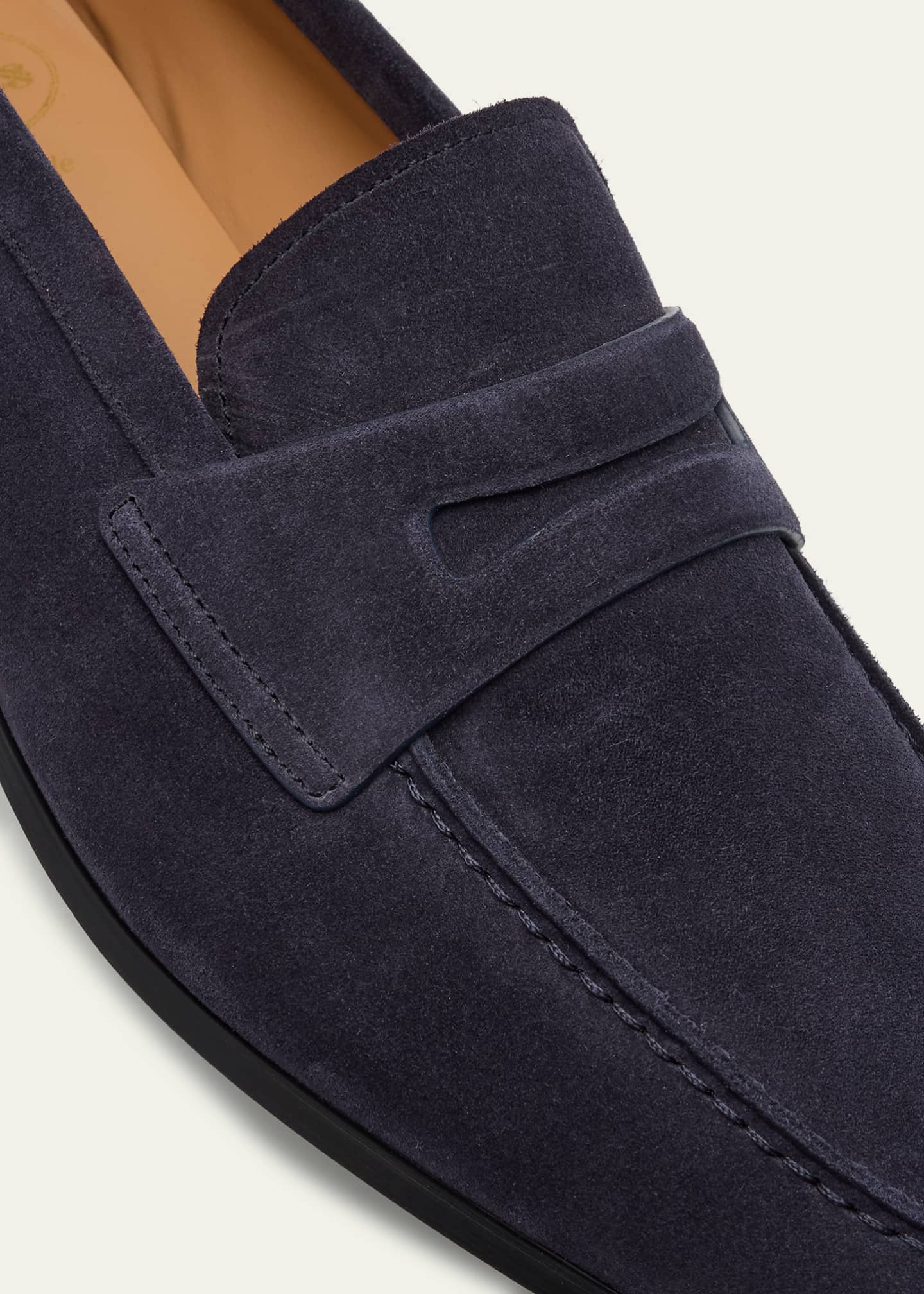 Church's Men's Milton Suede Rubber-Sole Penny Loafers - Bergdorf Goodman