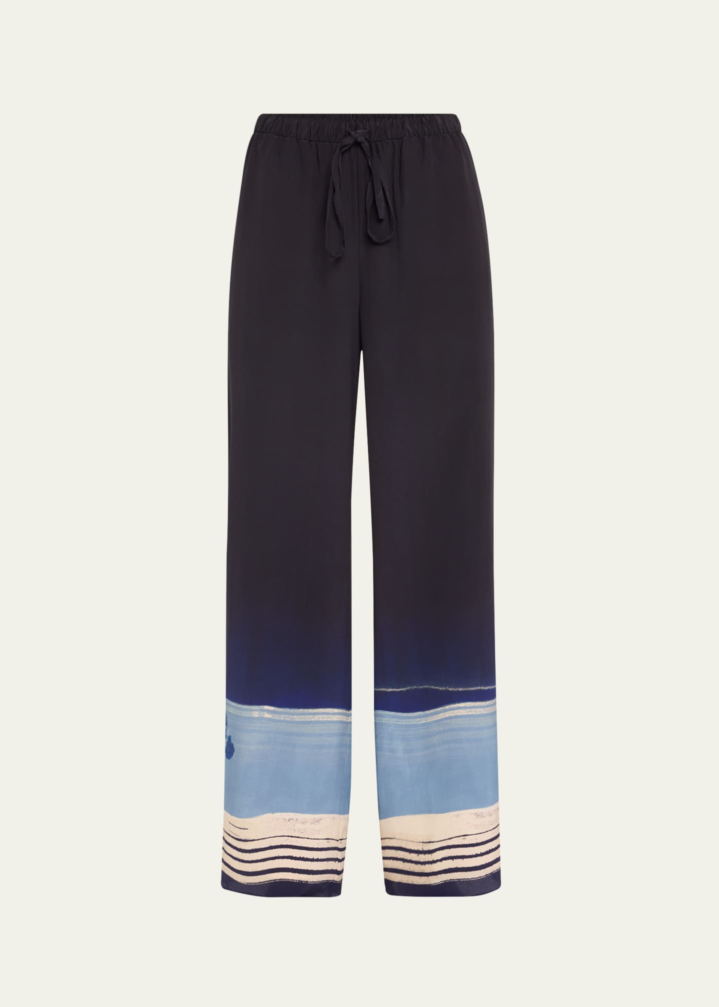 SIR Shoreline Stripe Mariner Silk Pants - Bergdorf Goodman