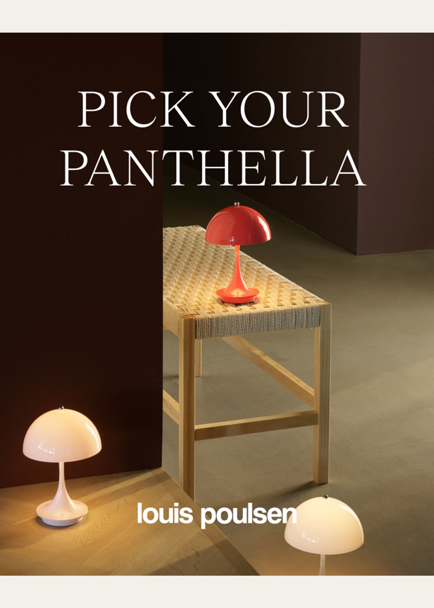 Louis Poulsen Panthella Portable Acrylic Table Lamp, 10" - Bergdorf Goodman