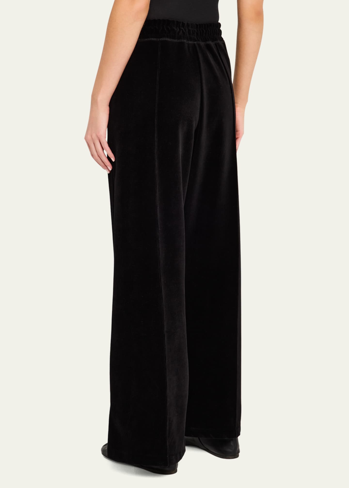 Ganni Heavy Velour Pants - Bergdorf Goodman