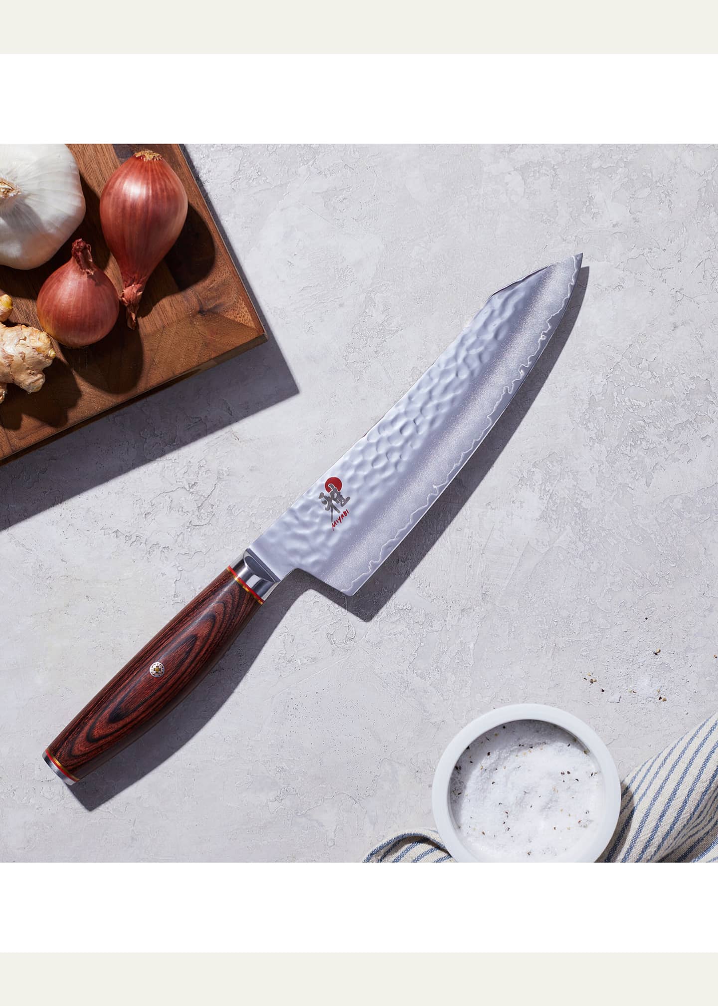 Miyabi Artisan 7" Rocking Santoku Knife - Bergdorf Goodman