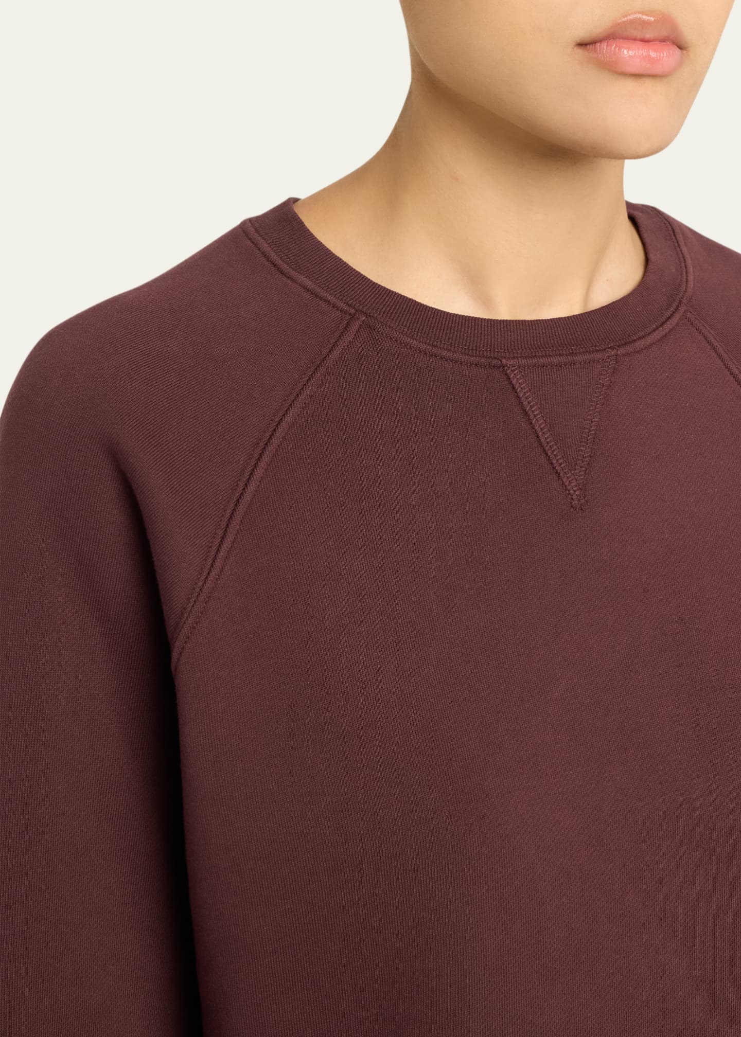 NSF Clothing Marco Cropped Crewneck Sweatshirt - Bergdorf Goodman