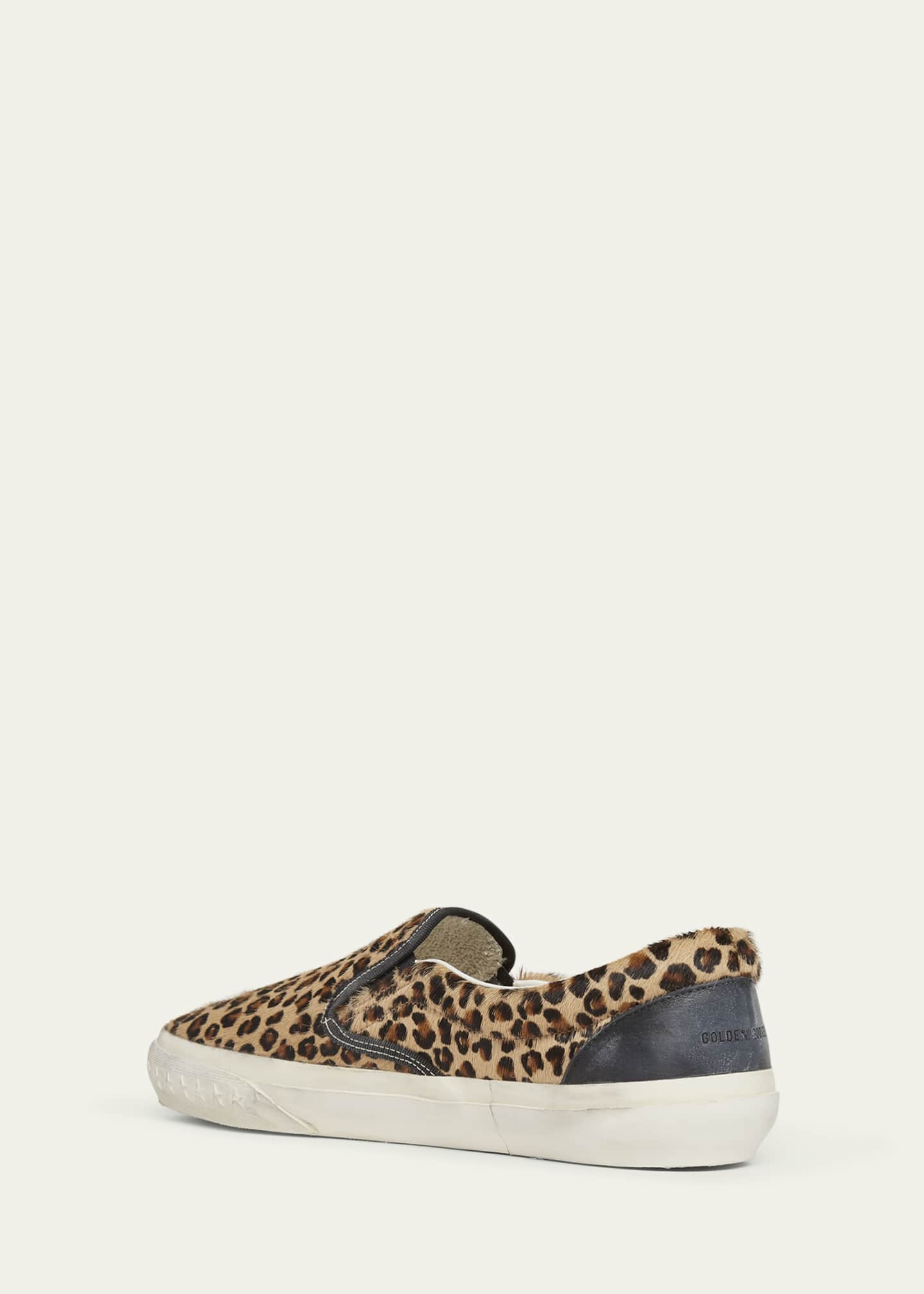 Golden Goose Men's VCE Cheetah-Print Slip-On Sneakers - Bergdorf Goodman
