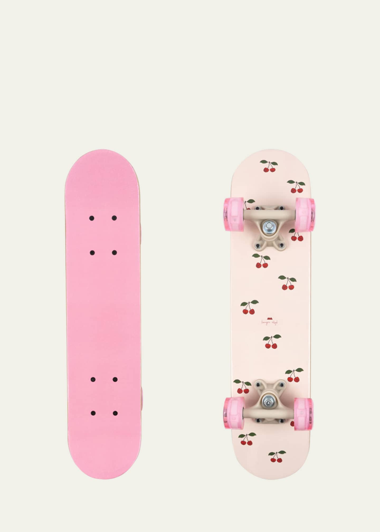 Konges Slojd Cherry-Print Light Up Skateboard - Bergdorf Goodman