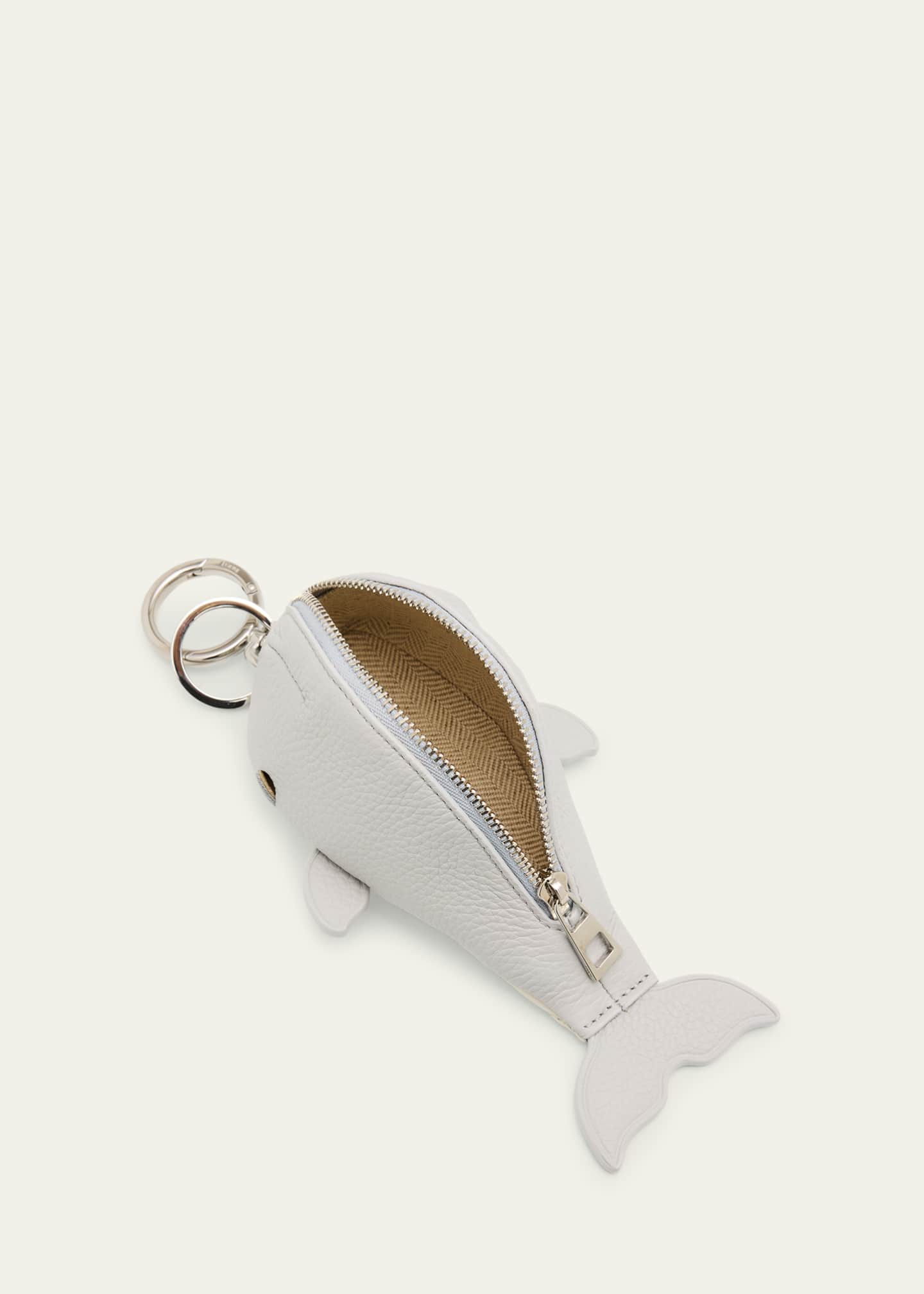 Loewe Whale Leather Pouch Charm - Bergdorf Goodman