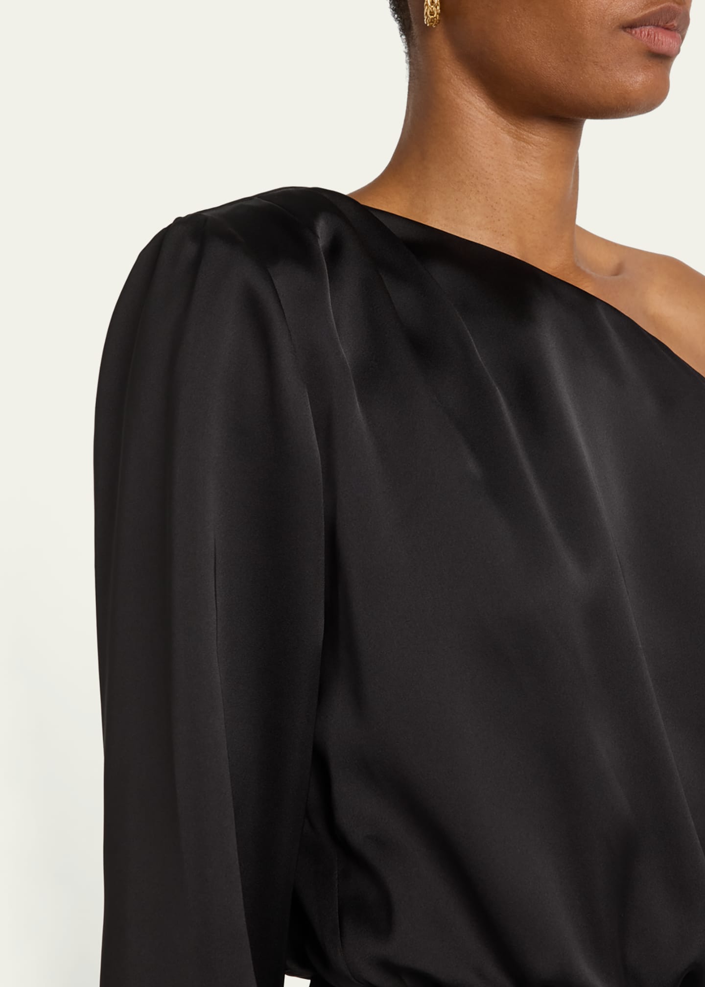 Ramy Brook Damiris One-Shoulder Bias Gown - Bergdorf Goodman