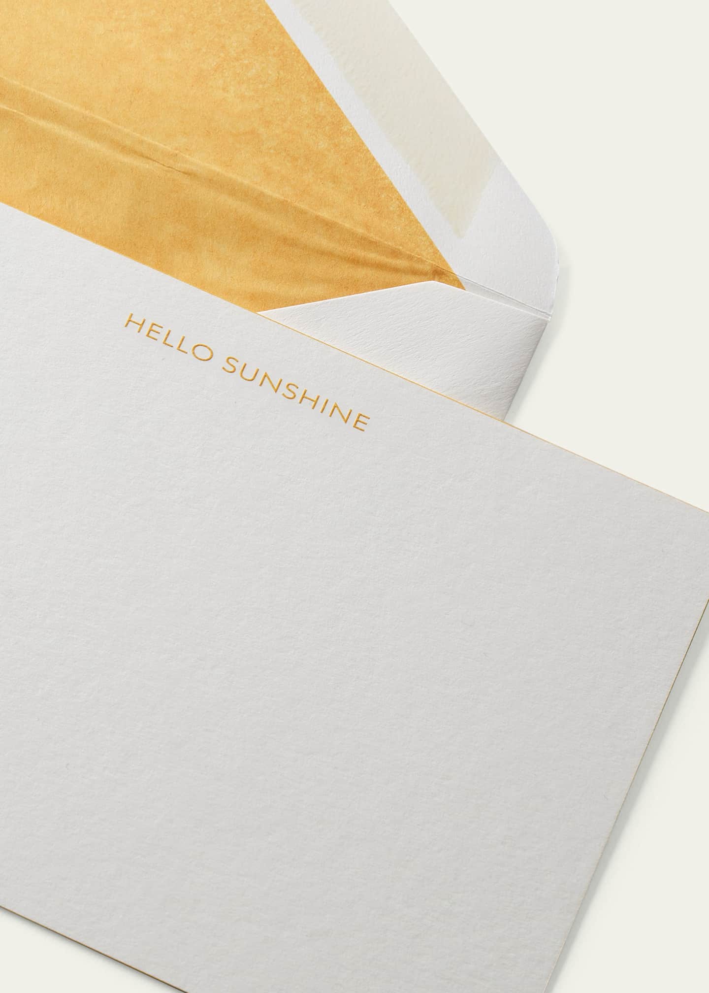 Smythson Iconic Titles Hello Sunshine Notecards, Set of 10 - Bergdorf ...