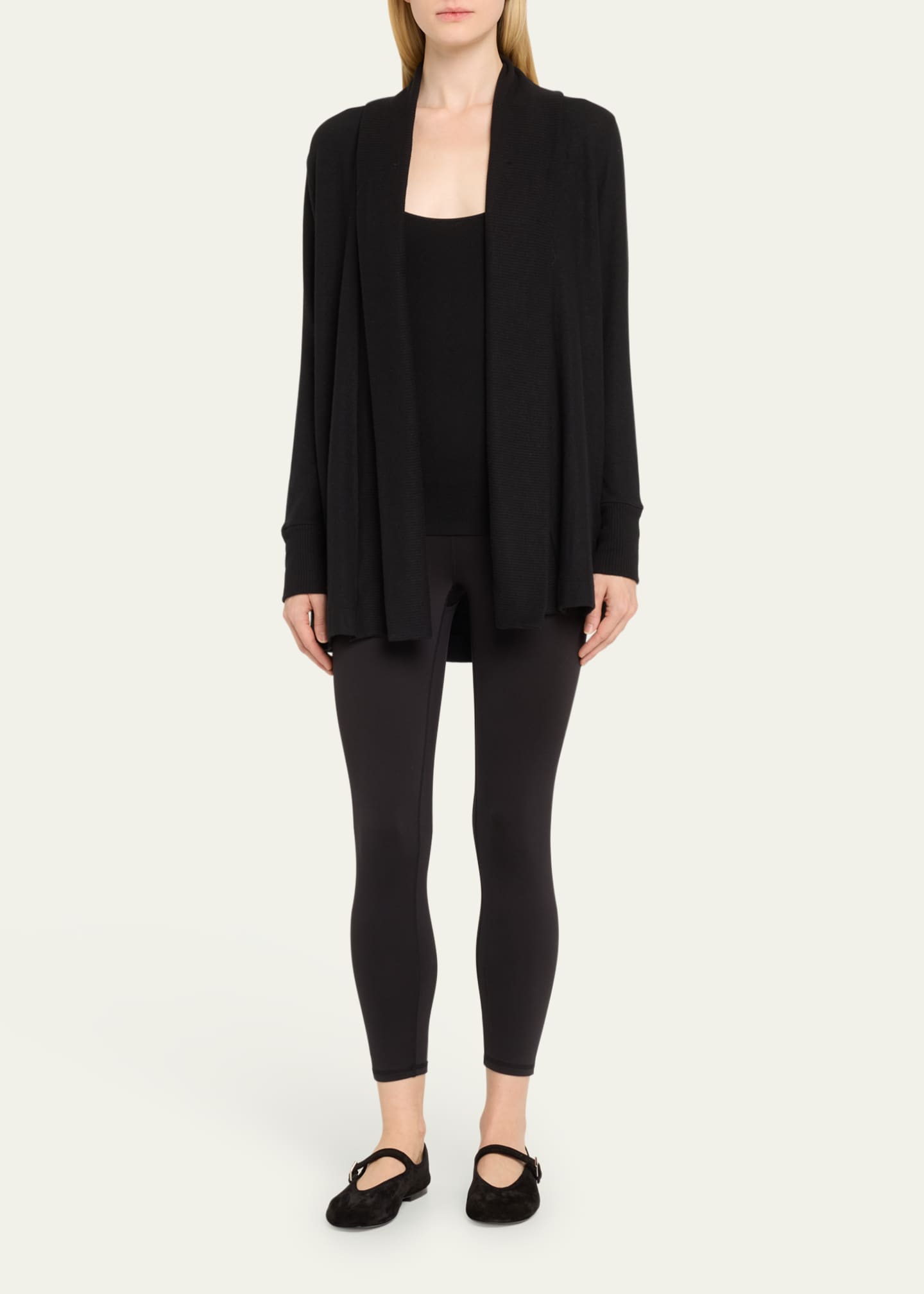 Beyond Yoga Relax Rib Cardigan - Bergdorf Goodman