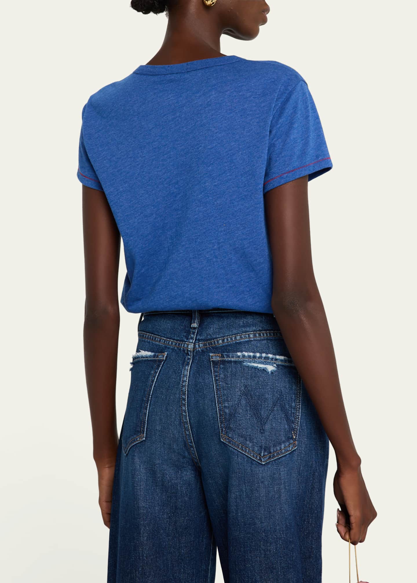 MOTHER The Lil' Goodie Goodie Tee - Bergdorf Goodman