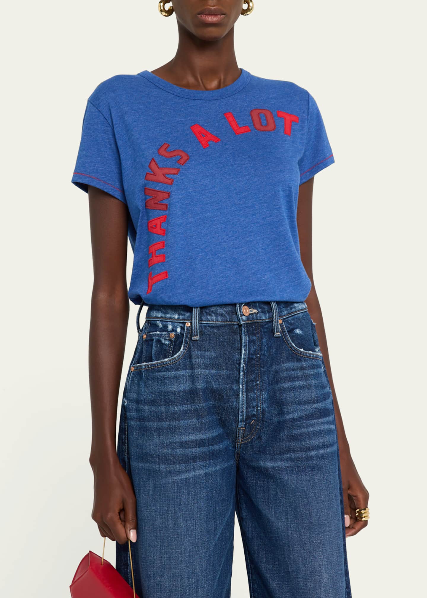 MOTHER The Lil' Goodie Goodie Tee - Bergdorf Goodman