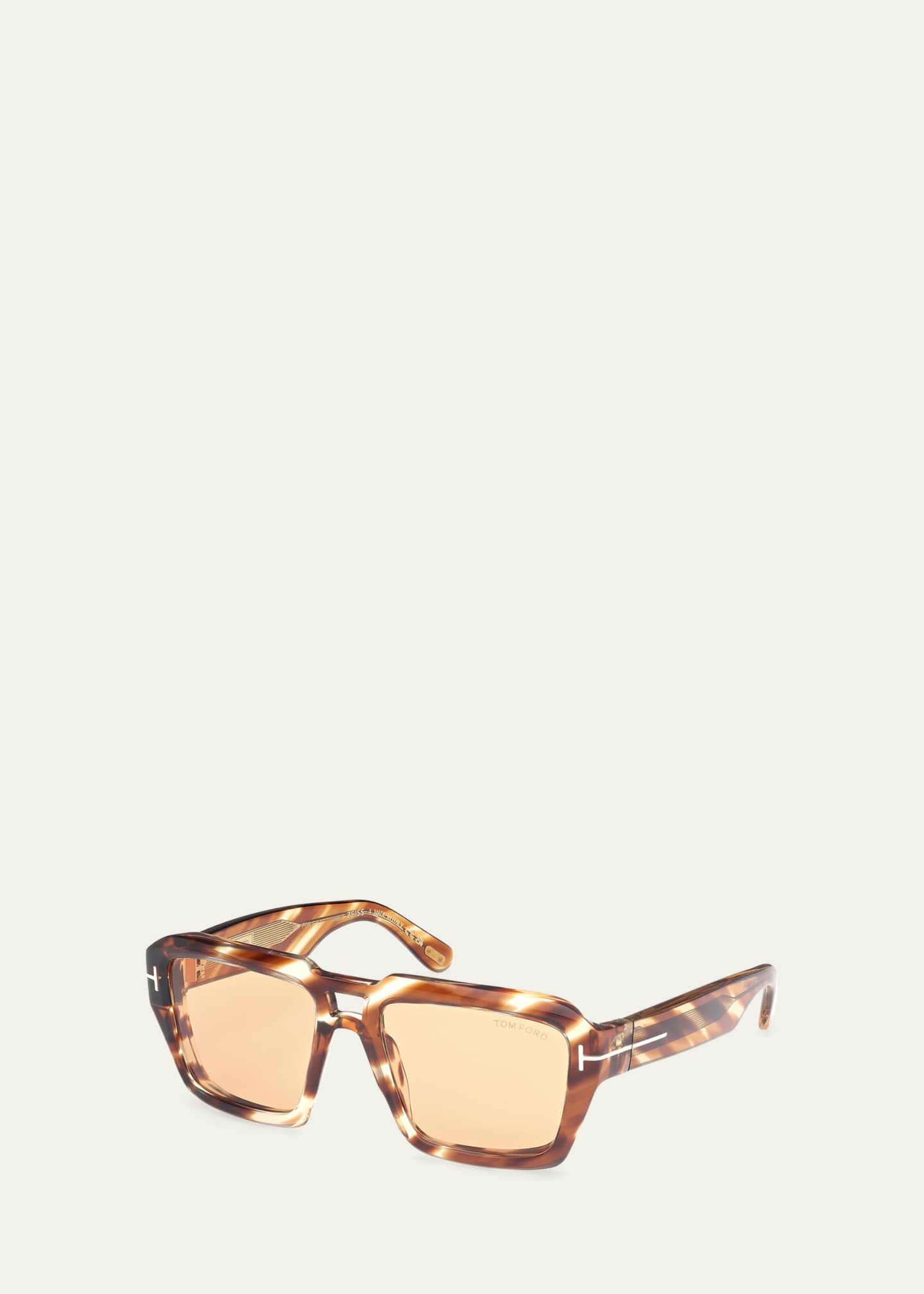 TOM FORD Icon T-Monogram Aviator Sunglasses - Bergdorf Goodman