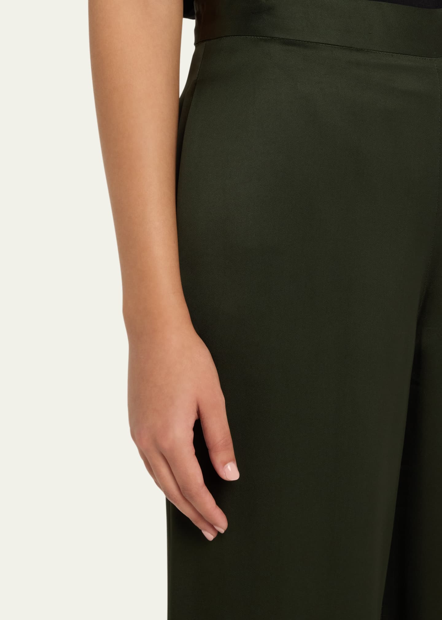 Liquid Satin Pants Bergdorf Goodman