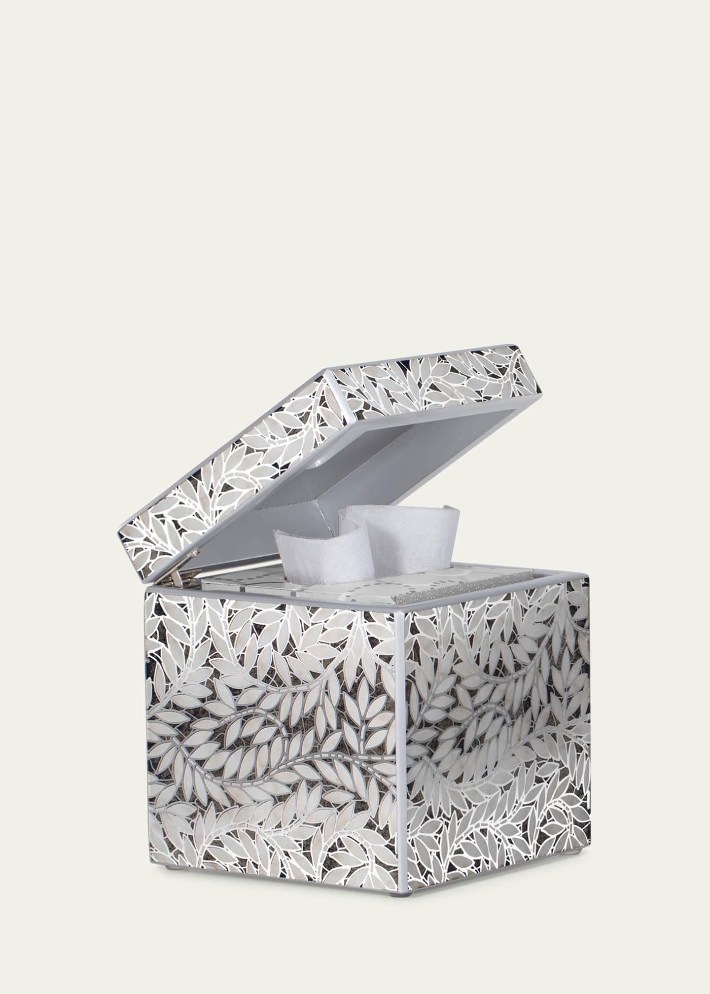 Labrazel Willow Mirrored Tissue Box Cover - Bergdorf Goodman