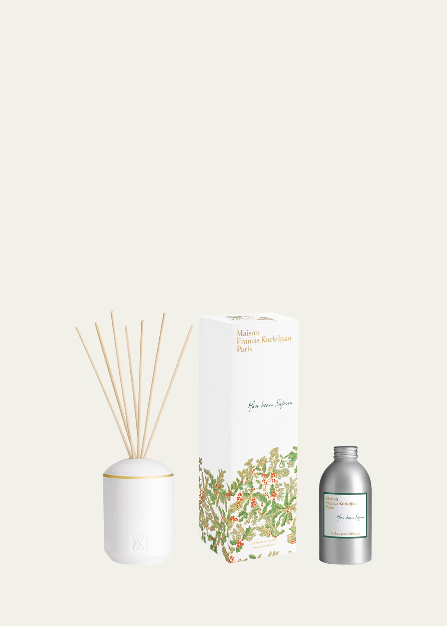 Maison Francis Kurkdjian Mon Beau Sapin Fragrance Diffuser Set - Bergdorf Goodman