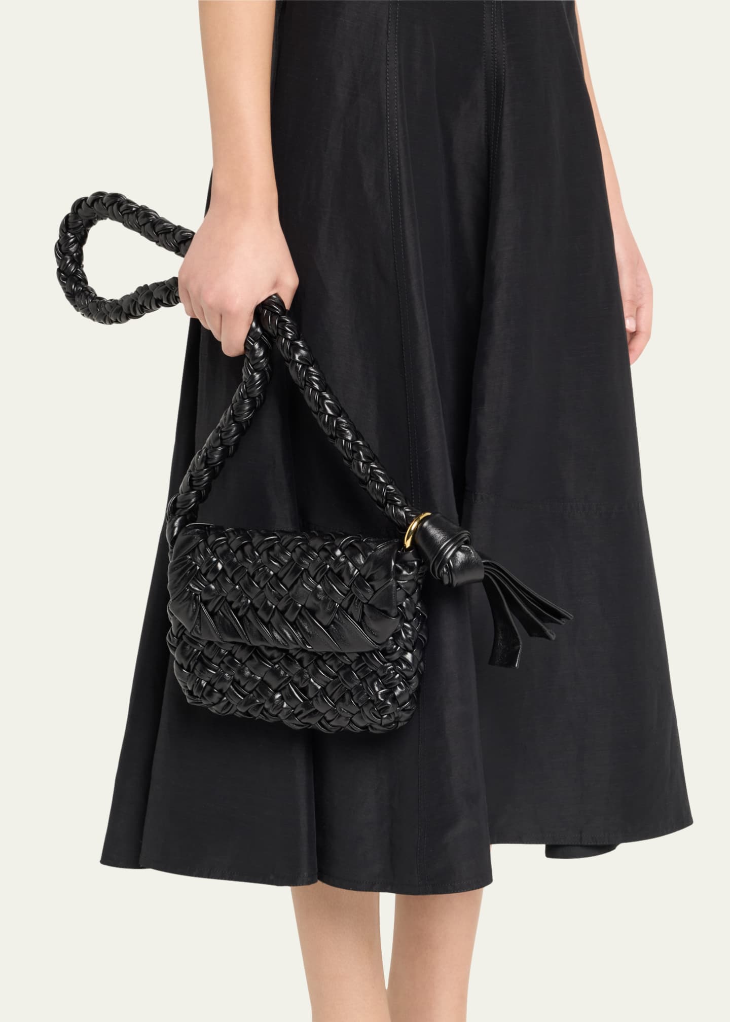 Bottega Veneta Small Kalimero Leather Shoulder Bag - Bergdorf Goodman
