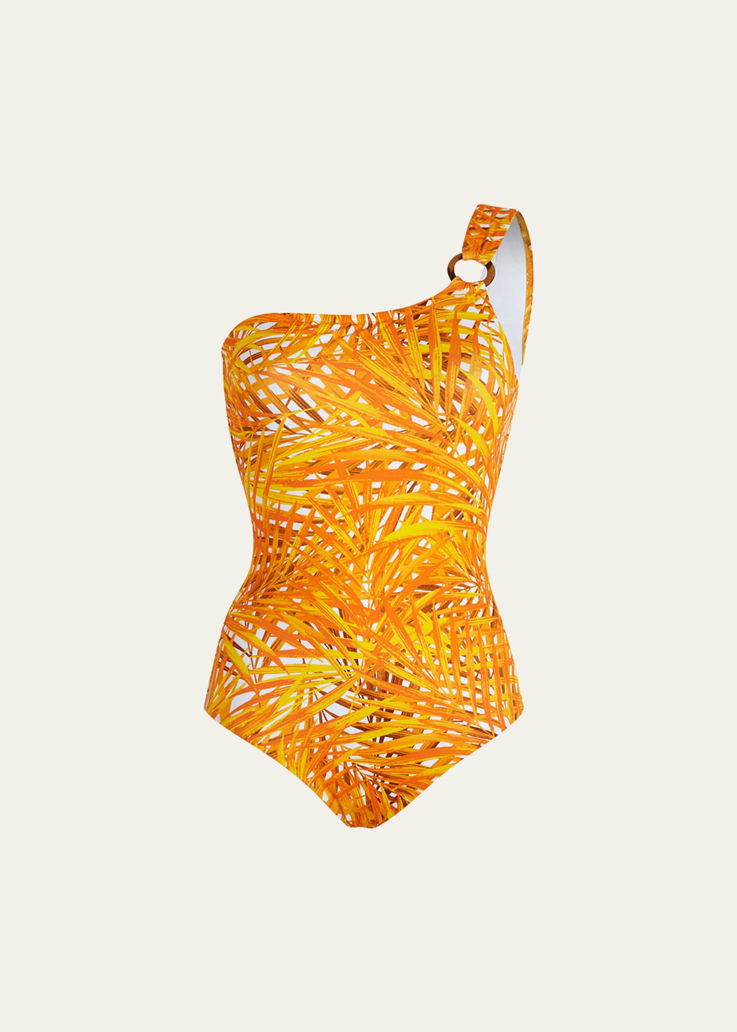 Vilebrequin Palm Leaves Jersey One-Piece Swimsuit - Bergdorf Goodman